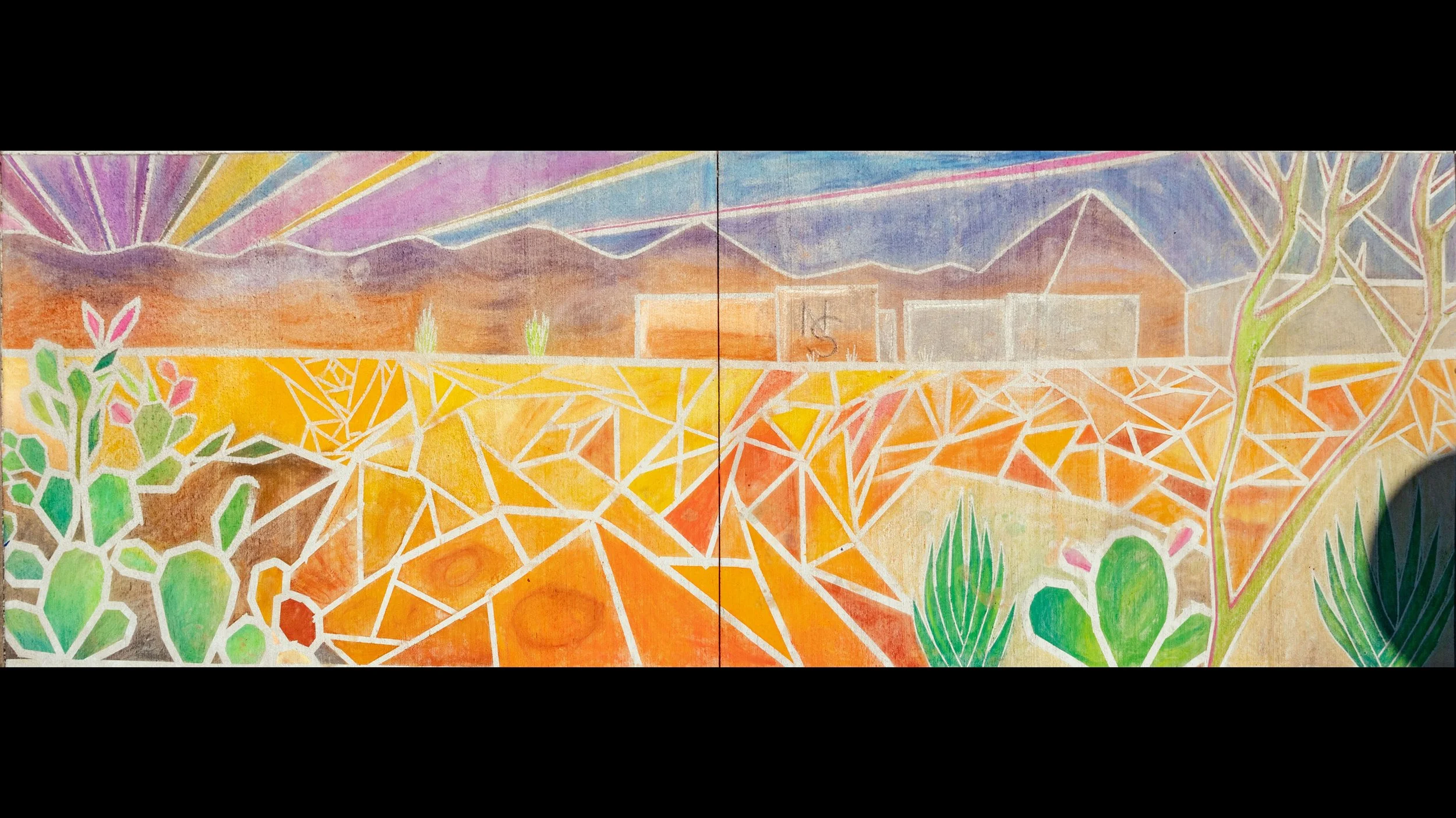 Easy Chalk Art On Paper