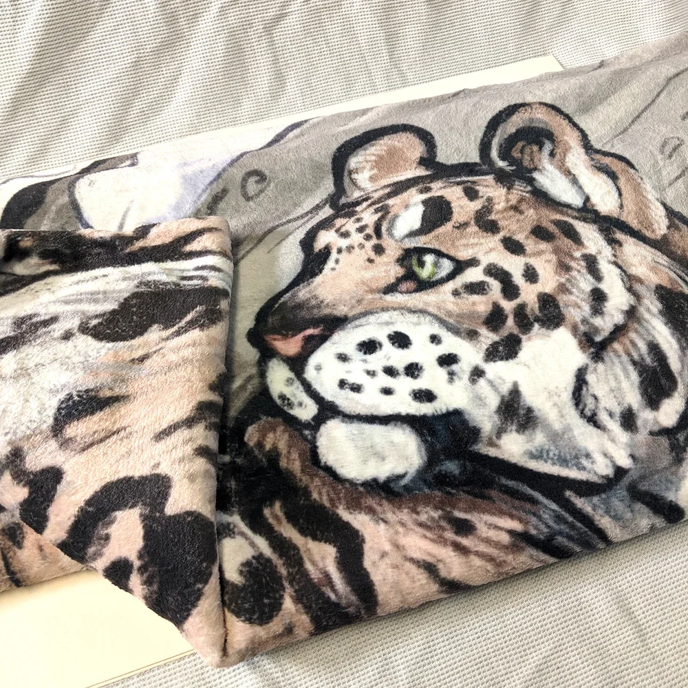 Snow Leopard Blanket