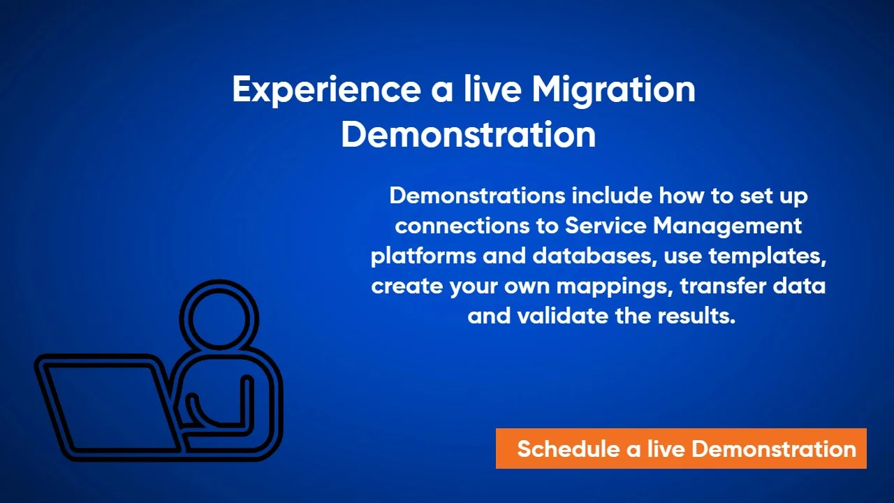 Service Management Data Migration — Precision Bridge