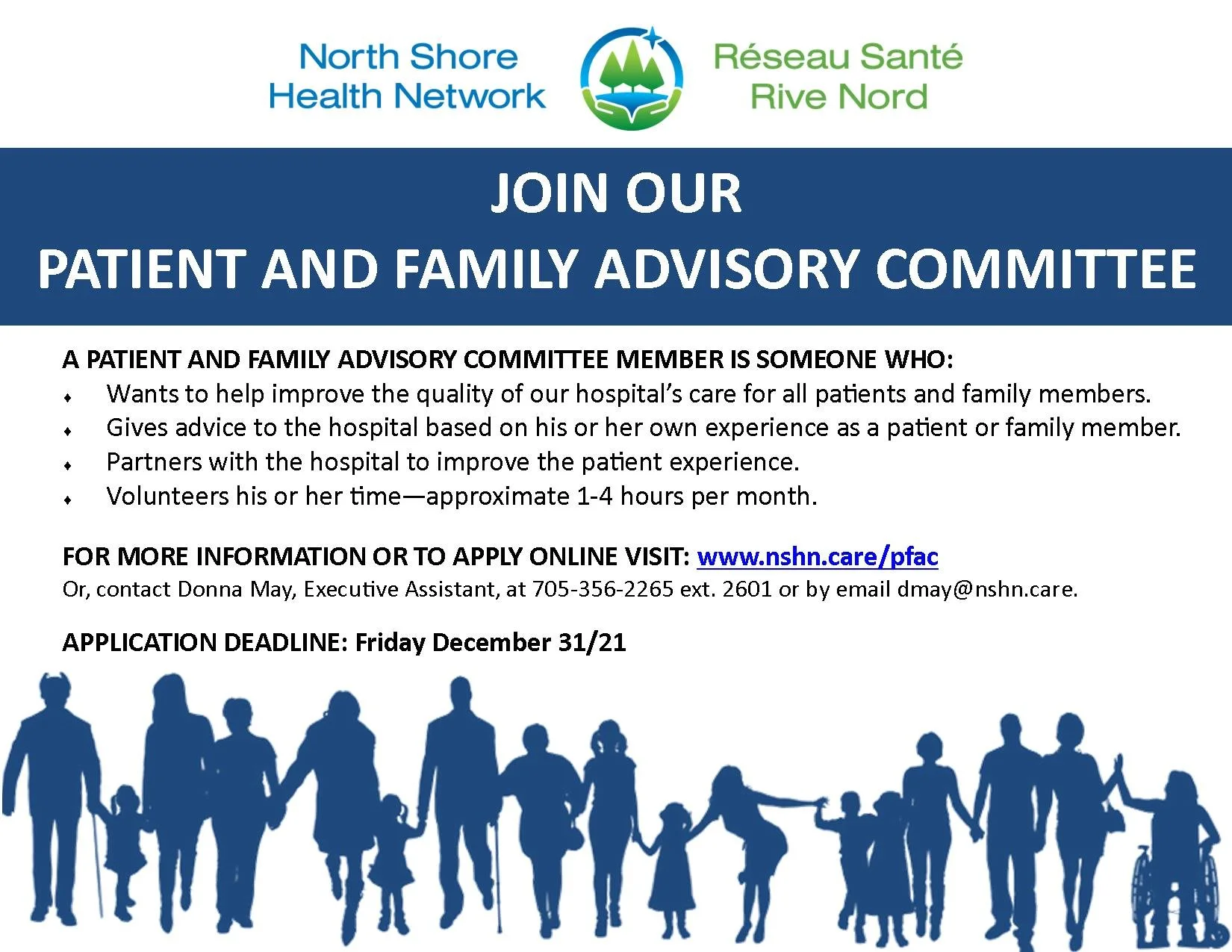 Patient & Family Advisory Committee — North Shore Health Network