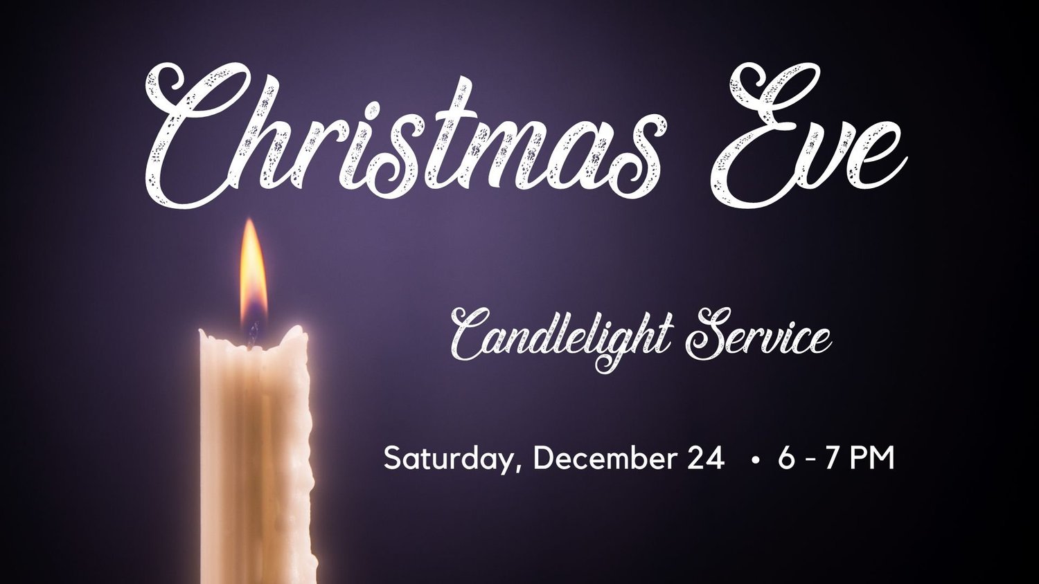 Christmas Eve Candlelight Service