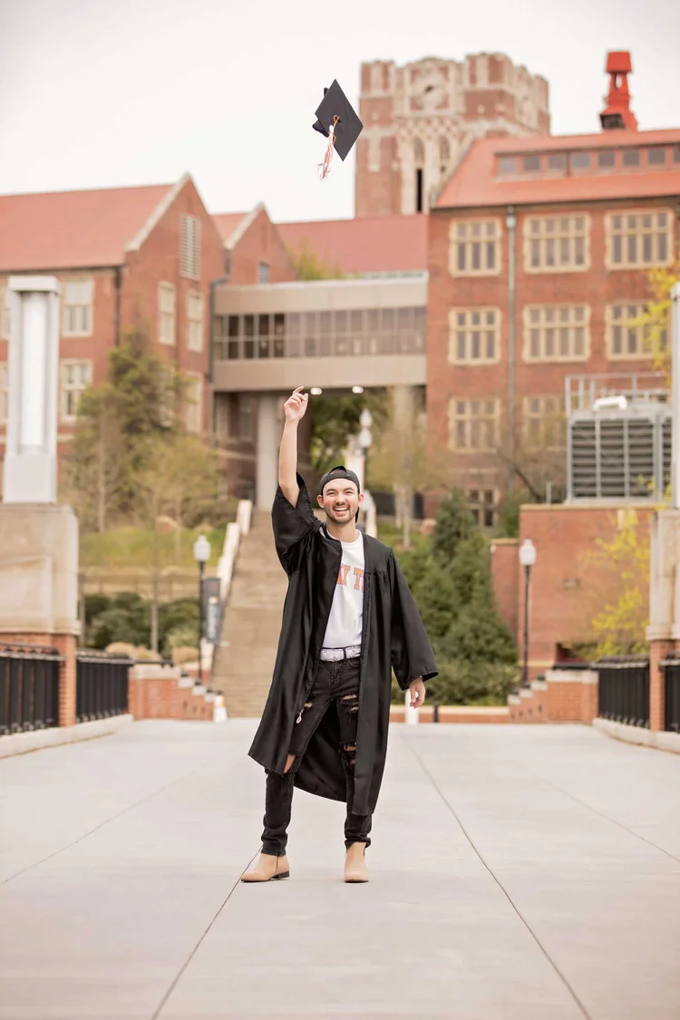 UTK Grad | Graduation Session at University of Tennessee | The Campbells