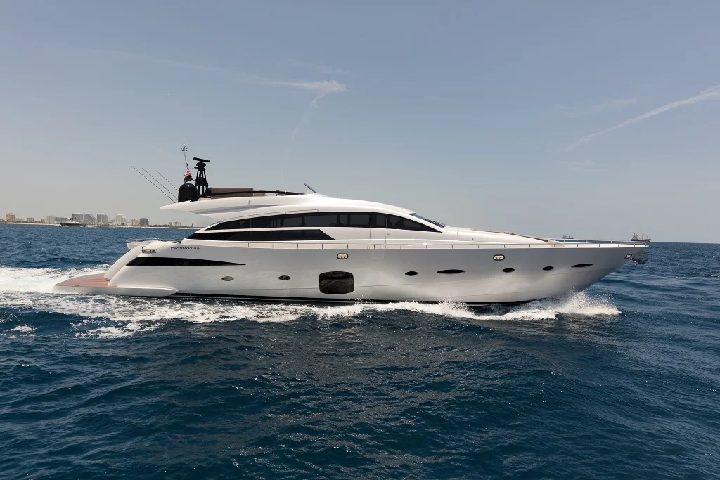 White Metallic Pershing 92 - For Sale - South Florida — Chris Coughlin ...