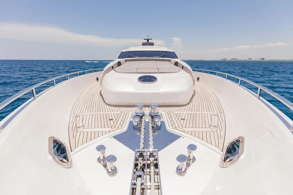 White Metallic Pershing 92 - For Sale - South Florida — Chris Coughlin ...