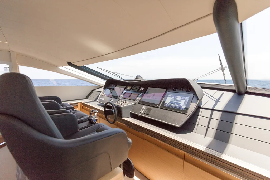 White Metallic Pershing 92 - For Sale - South Florida — Chris Coughlin ...