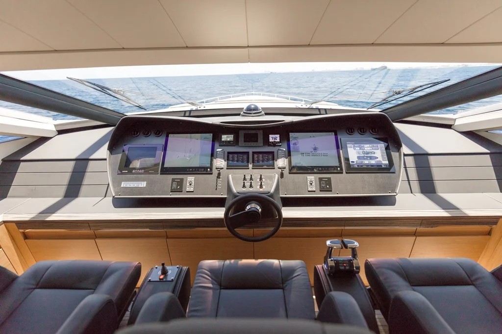 White Metallic Pershing 92 - For Sale - South Florida — Chris Coughlin ...