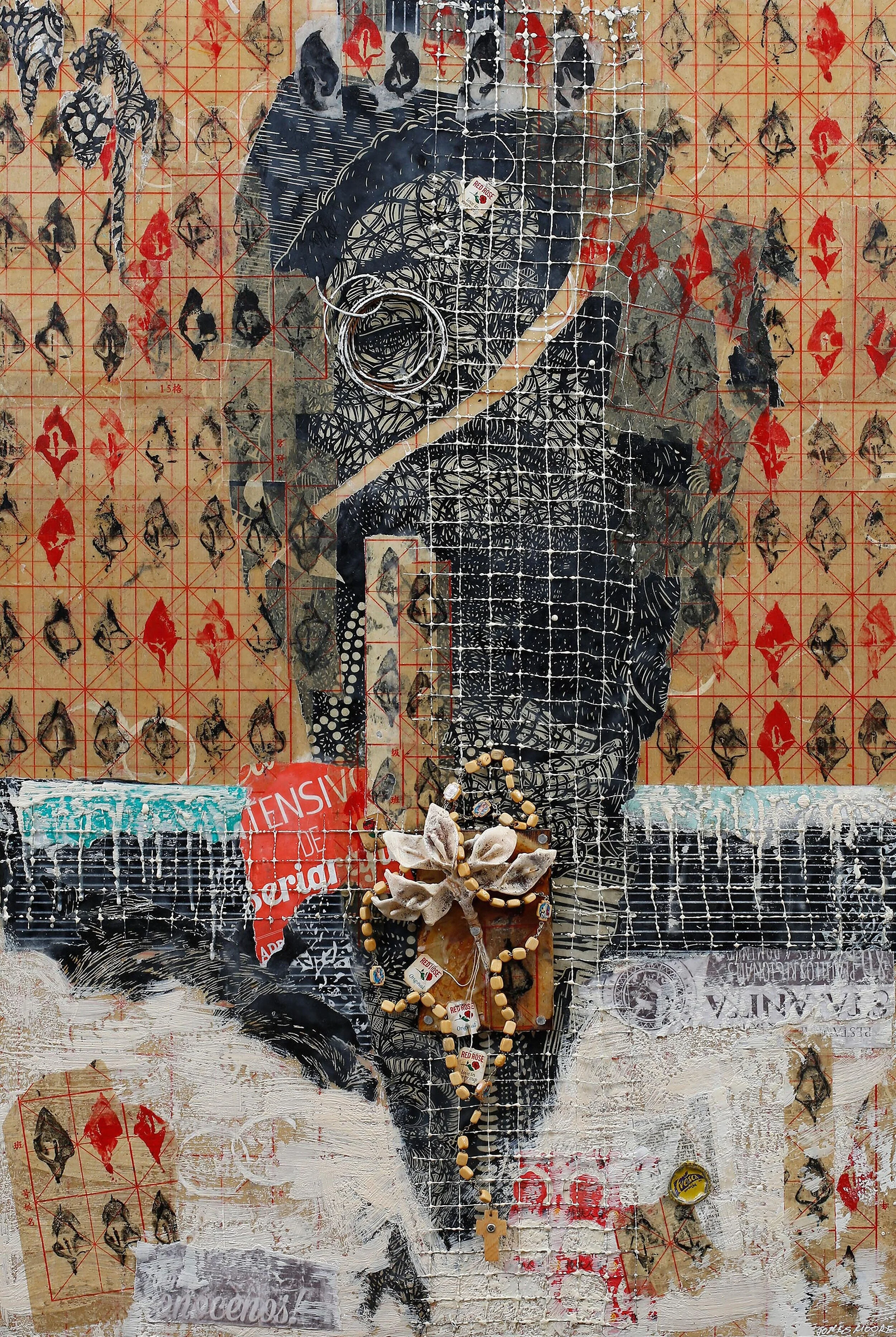 Collage, Assemblage & Shrines — JonesMoore Studio Art