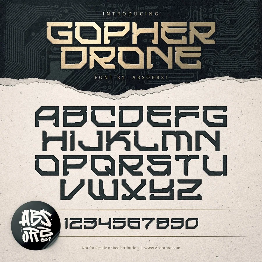 FONTS — Absorb81 - Illustration / Design / Typography