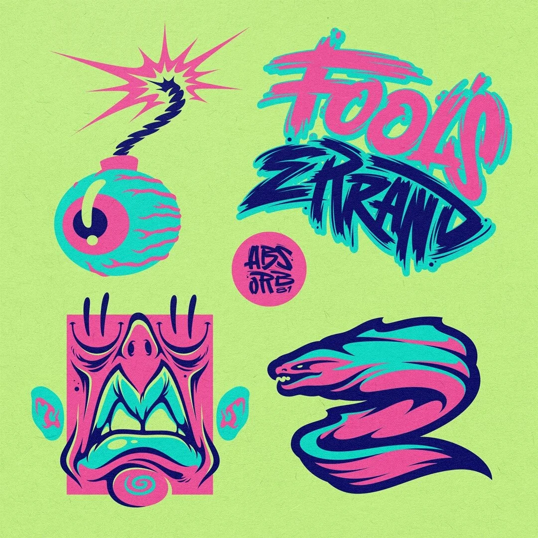 Absorb81 - Illustration / Design / Typography