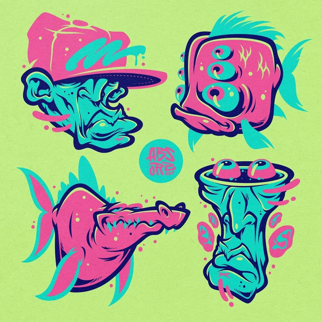 Absorb81 - Illustration / Design / Typography