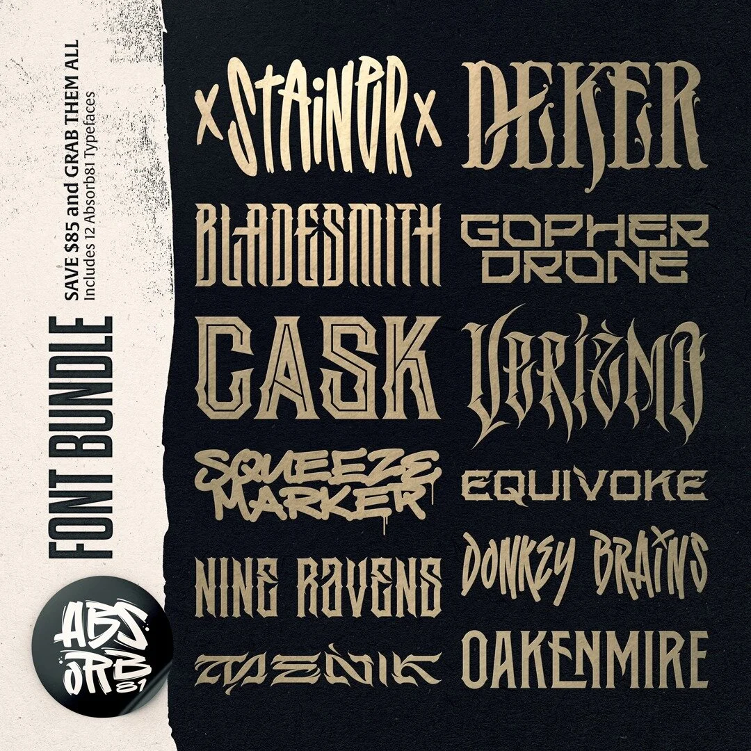 Absorb81 - Illustration / Design / Typography