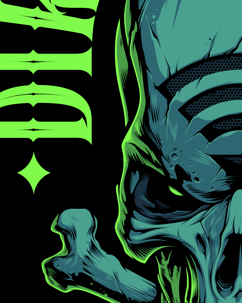 DIRTCORE — Absorb81 - Illustration / Design / Typography