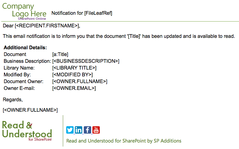 Customise emails to tailor the messages or instructions to users — Read ...