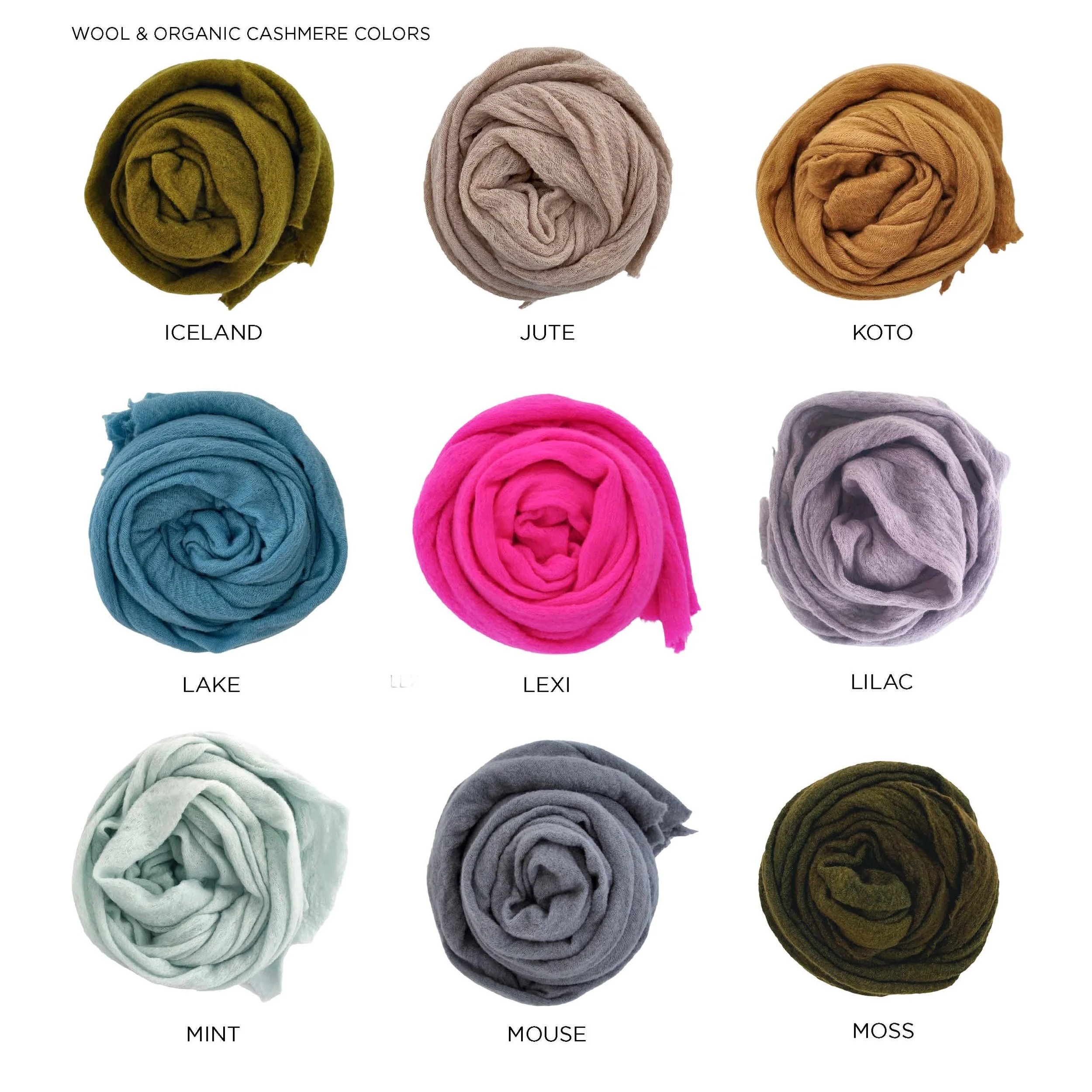 WOOL CLOUD in MEDIUM size — Scarf Shop