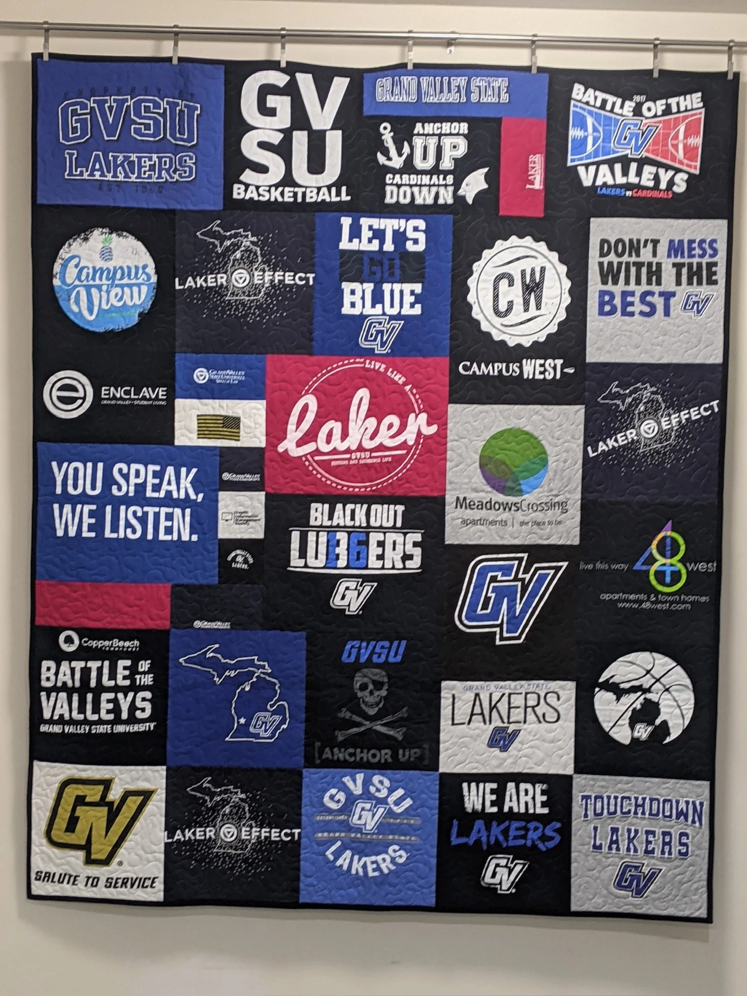 T-Shirt Quilts — Quilting by the Stitch