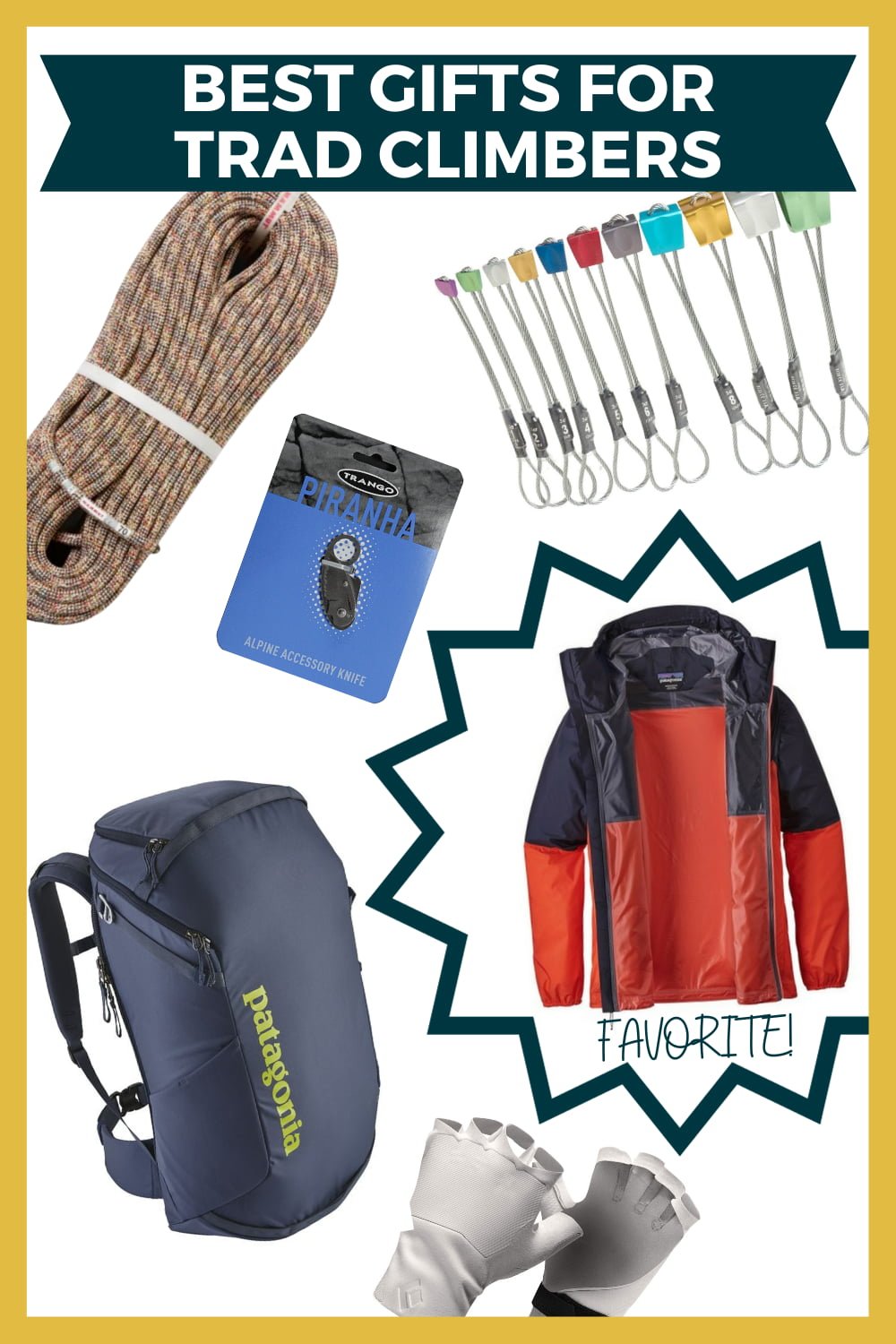 60 of the Best Gifts for Rock Climbers (2025 Gift Guide) — She Dreams ...
