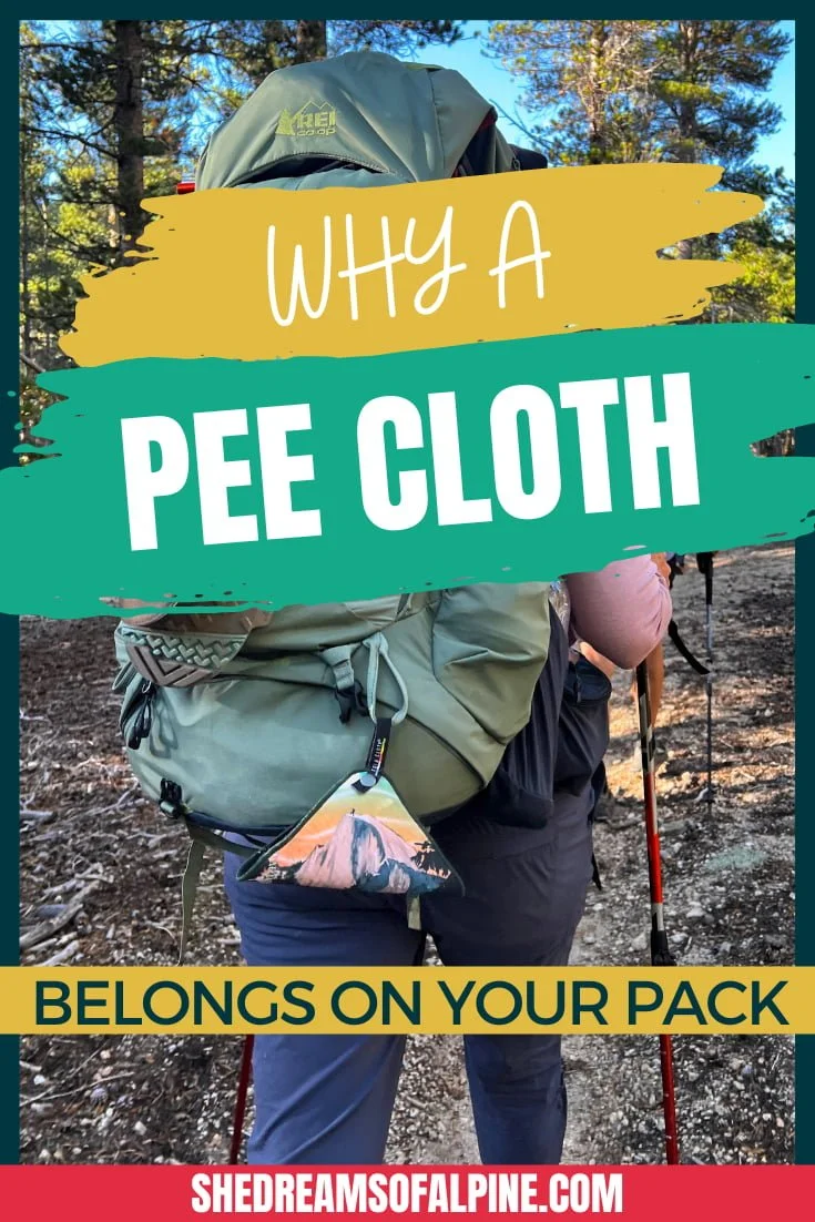 Why a Pee Cloth Belongs on Your Pack — She Dreams Of Alpine