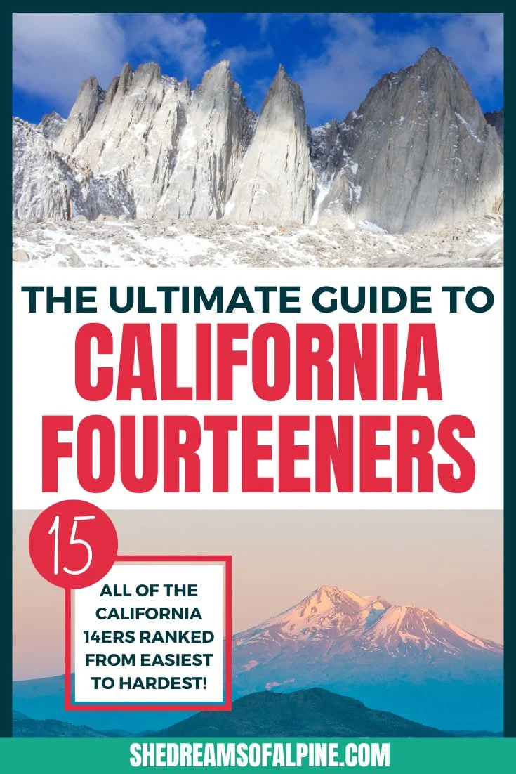 California 14ers Guide: Easiest to Hardest 14ers & the Routes to Summit ...