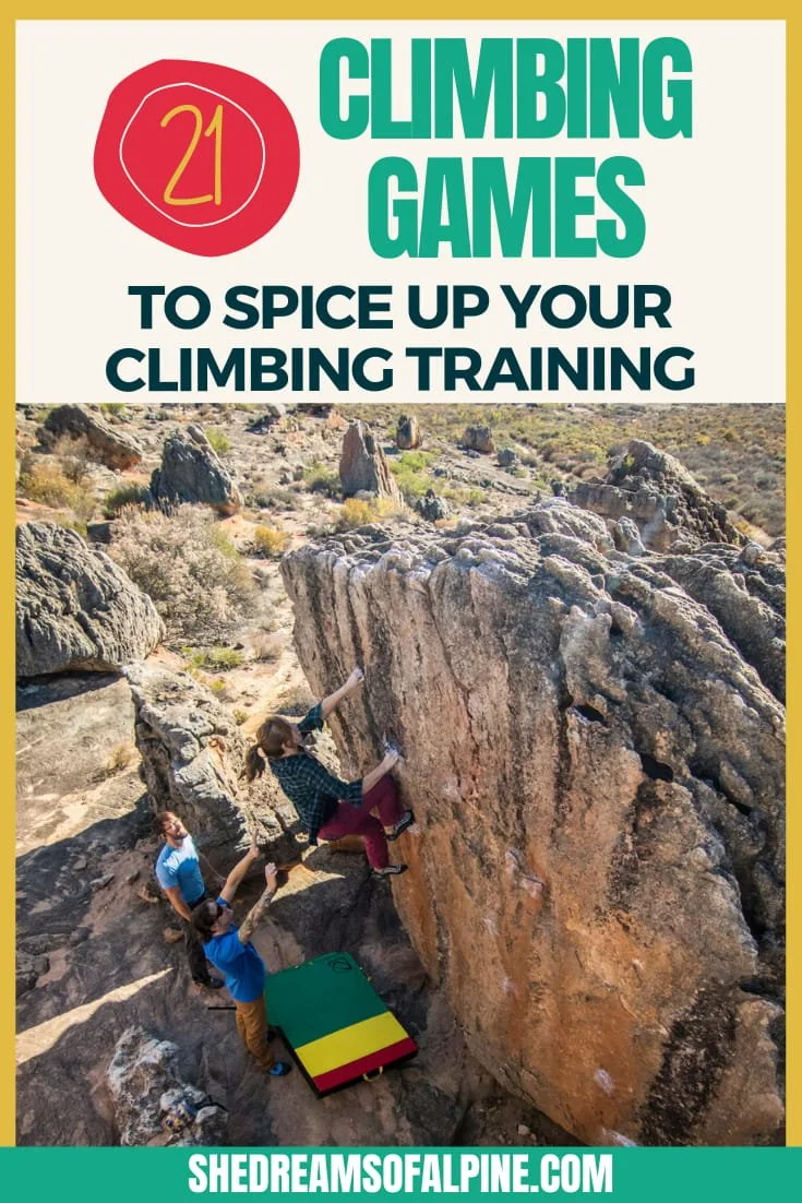 21 Fun Climbing Games to Amp Up Your Rock Climbing Training — She ...