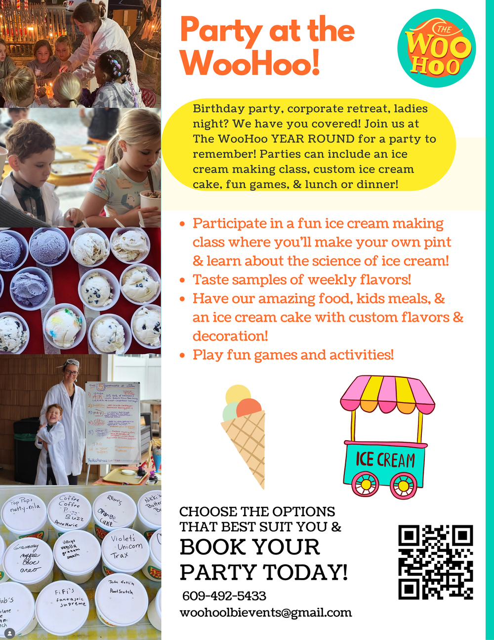 MAKE ICE CREAM WITH US — The WooHoo: The Jersey Shore's favorite ice ...
