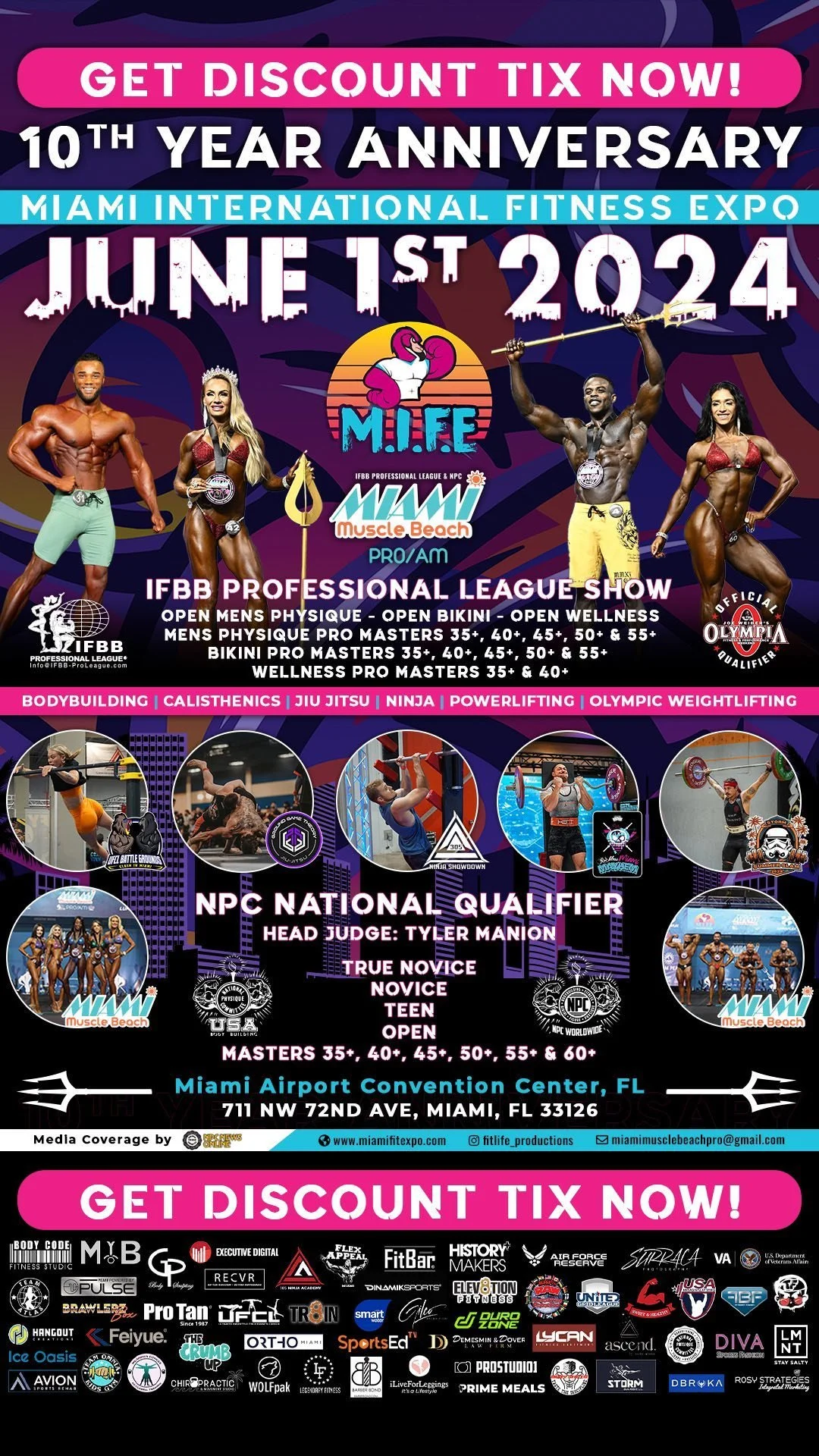 Expo Info — Miami International Fitness Expo | M.I.F.E