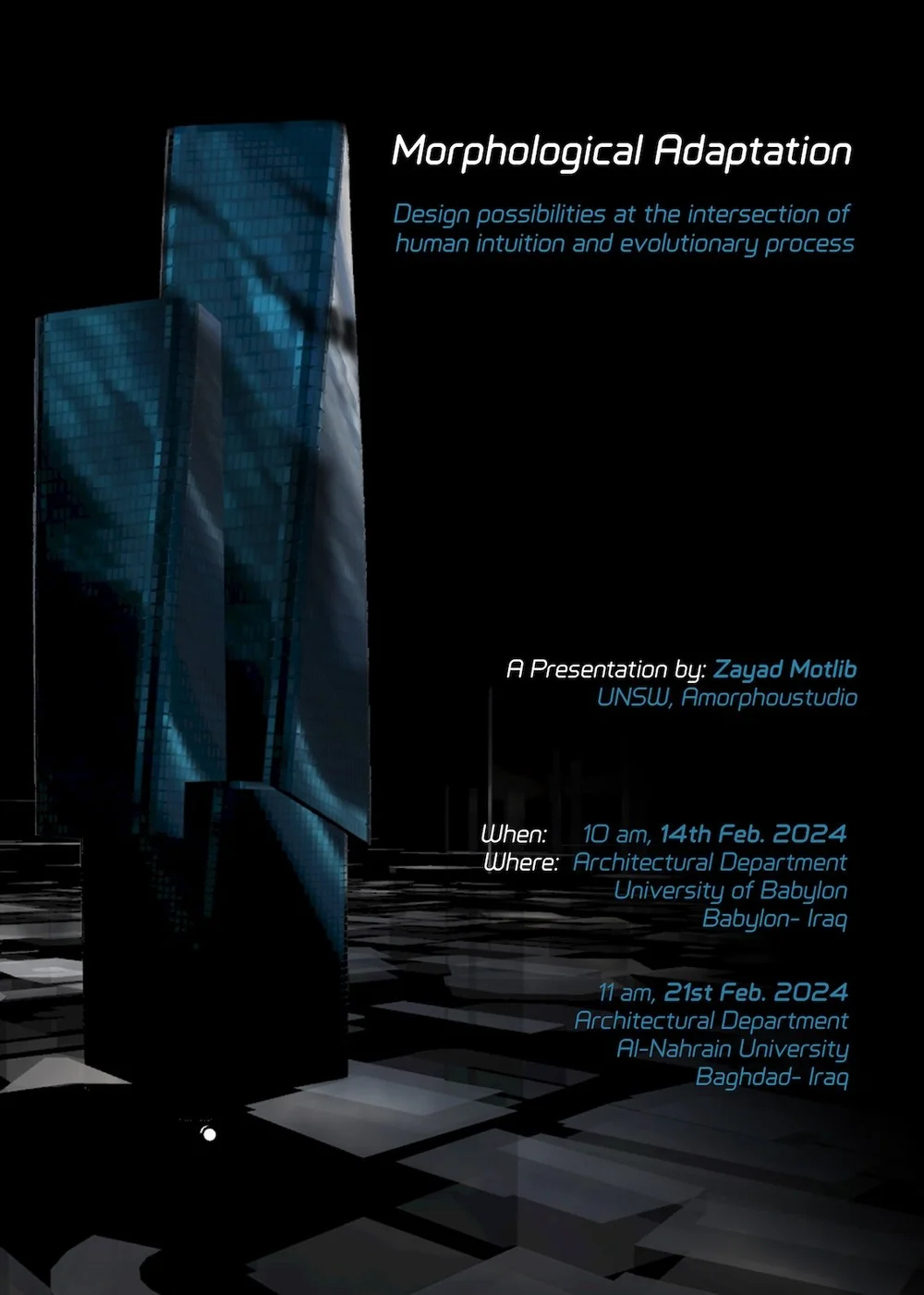 Morphological Adaptation — AmorphouStudio