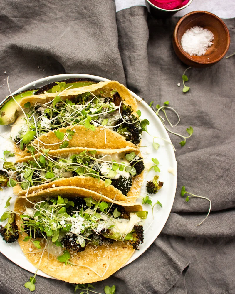 Broccoli tacos — Me & The Moose