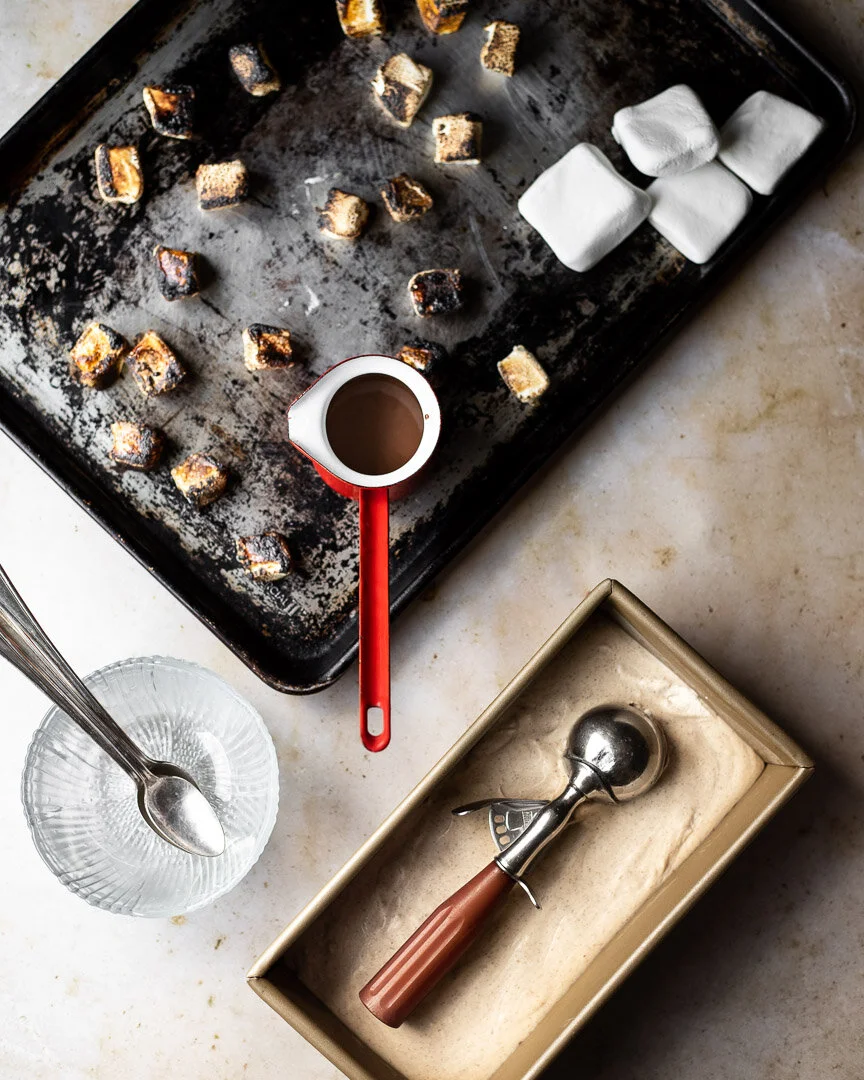 S'mores ice cream sundaes — Me & The Moose