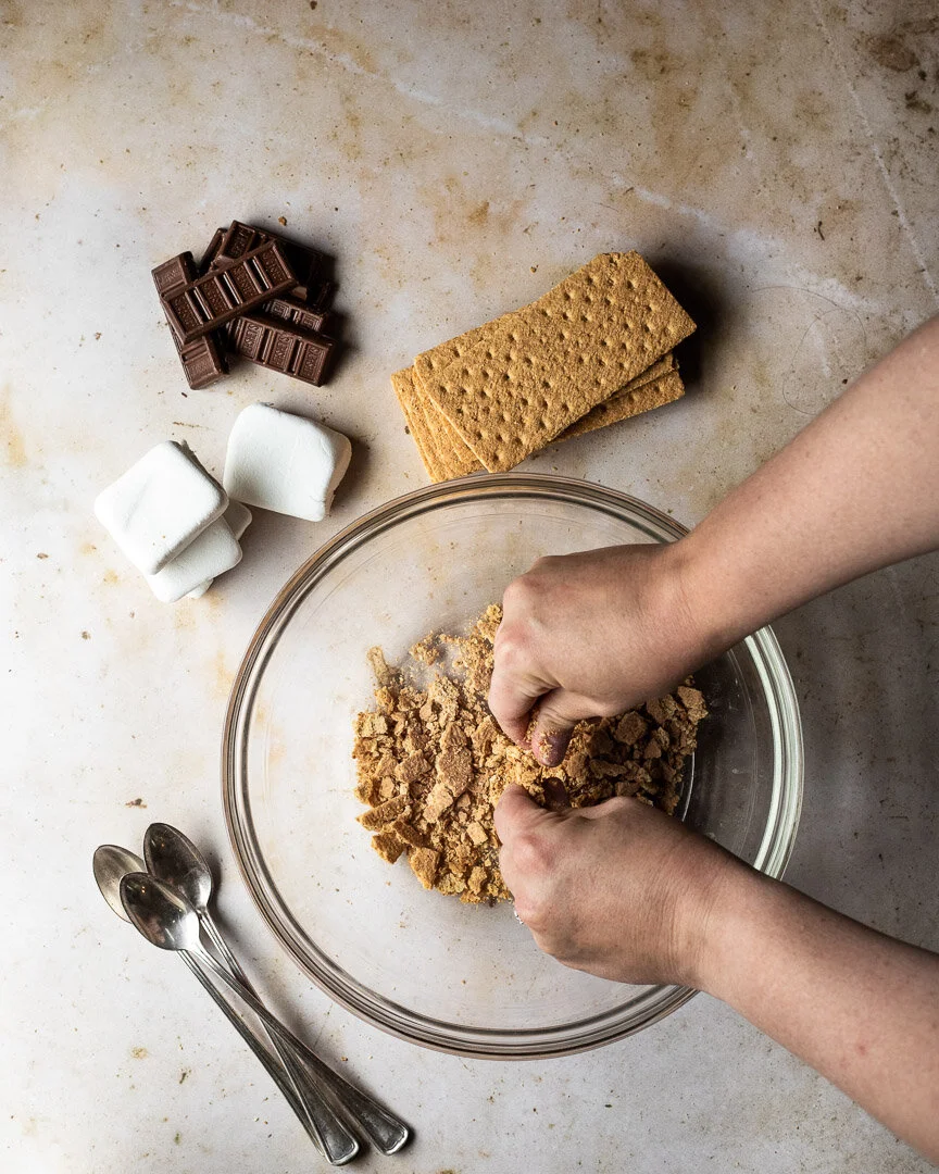 S'mores ice cream sundaes — Me & The Moose