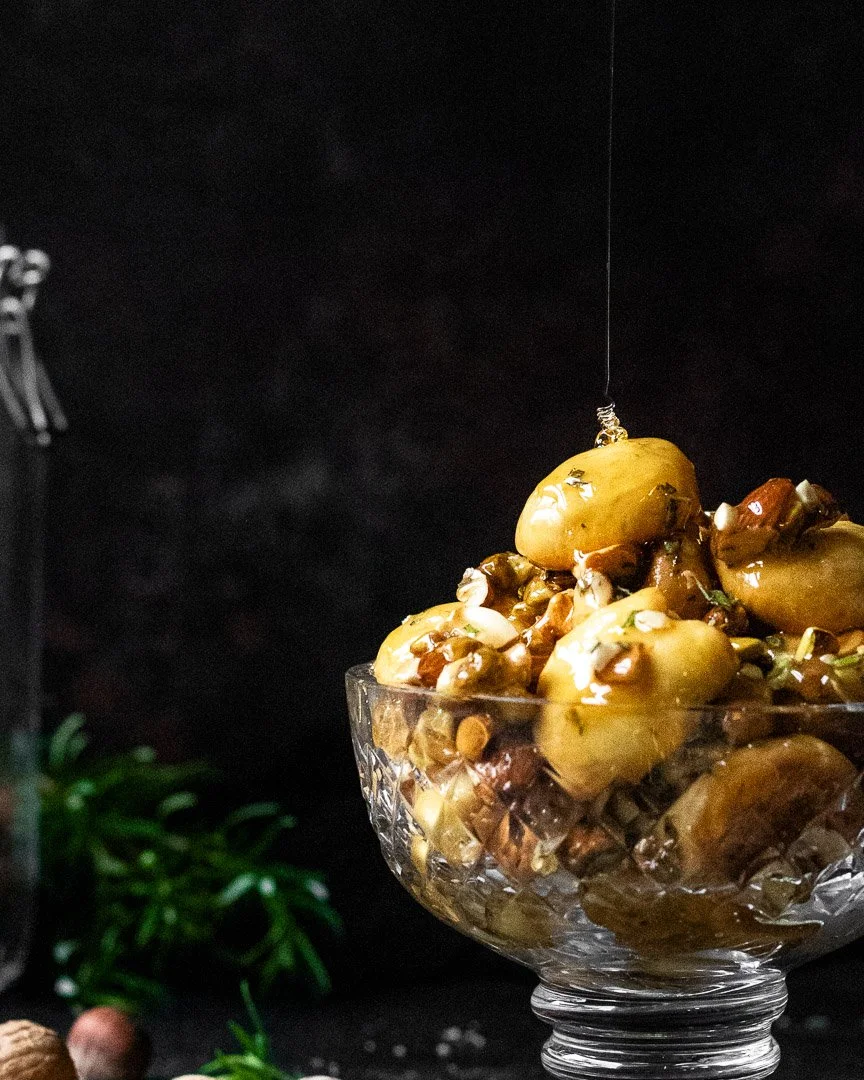 Salted honey and rosemary teiglach — Me & The Moose
