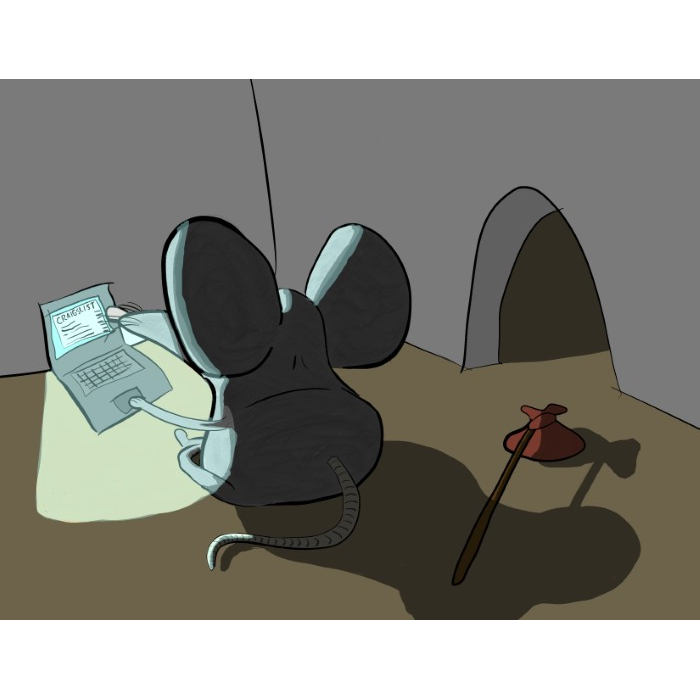 Mouse Finds Meta Art While Craigslisting For Free Furniture — Real ...