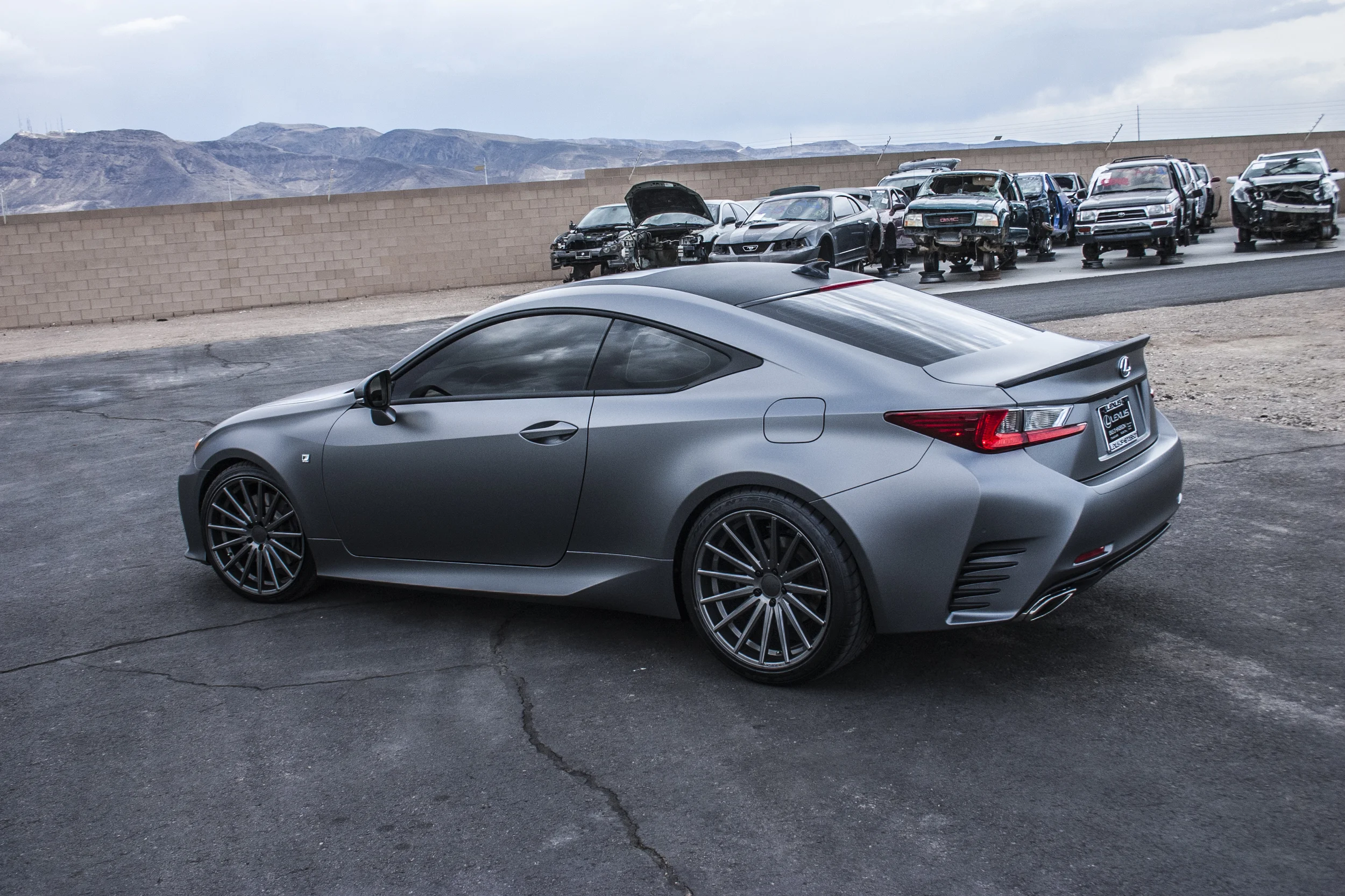Lexus RC350 F Sport - Orafol Matte Graphite Metallic — Incognito Wraps