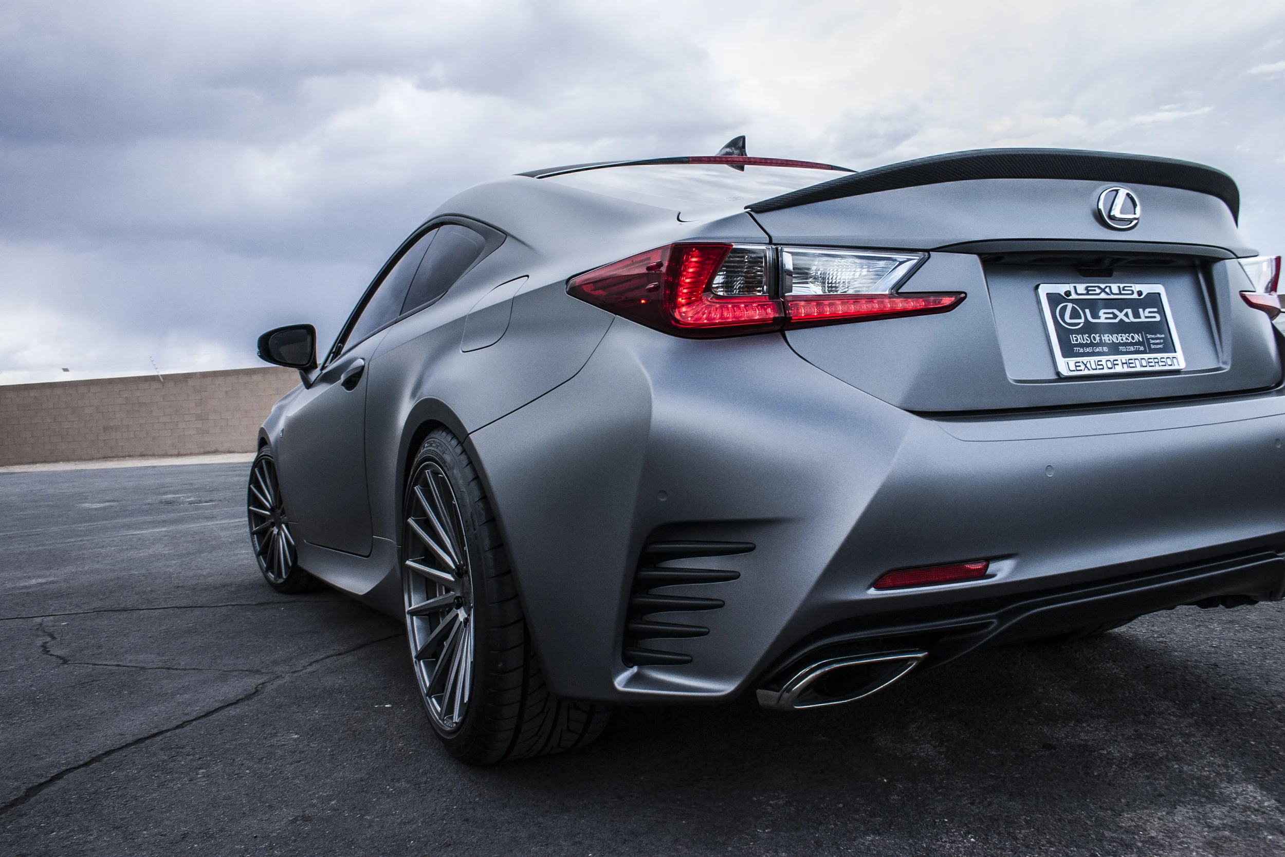 Lexus RC350 F Sport - Orafol Matte Graphite Metallic — Incognito Wraps