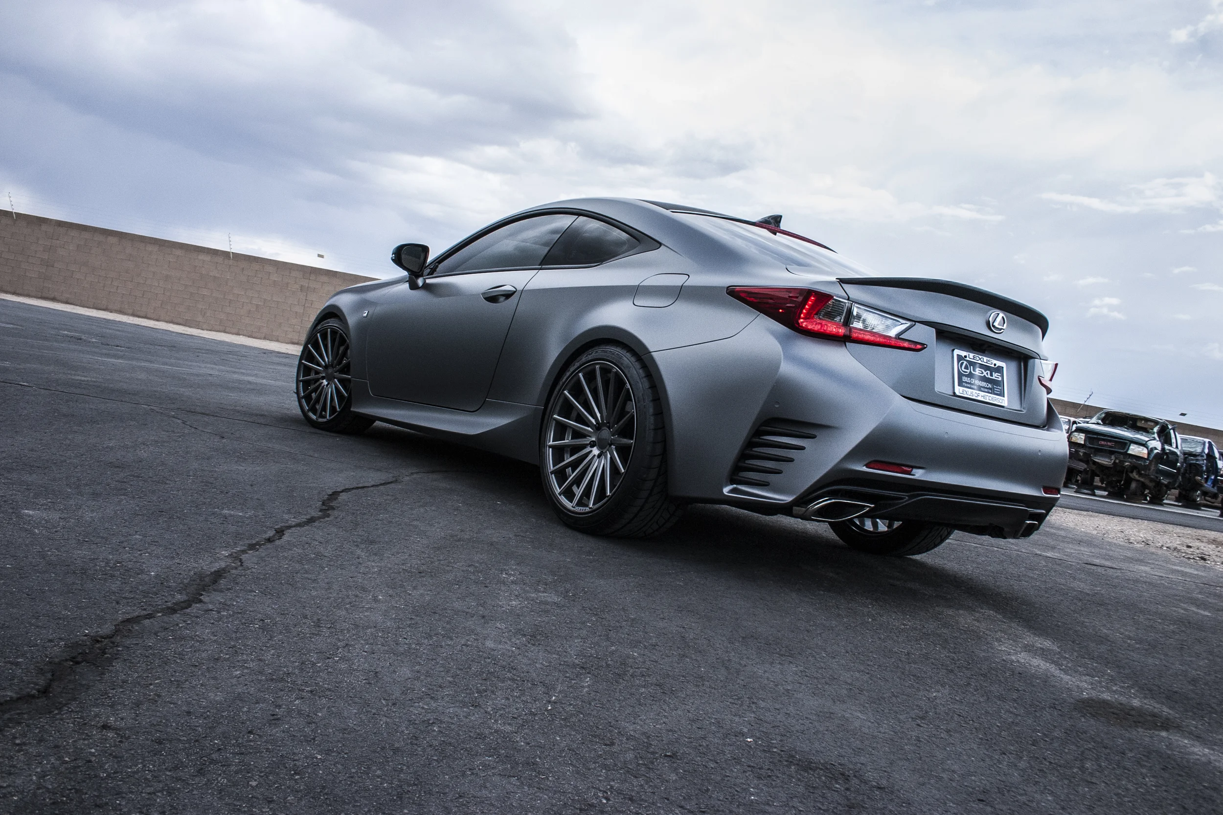 Lexus RC350 F Sport - Orafol Matte Graphite Metallic — Incognito Wraps