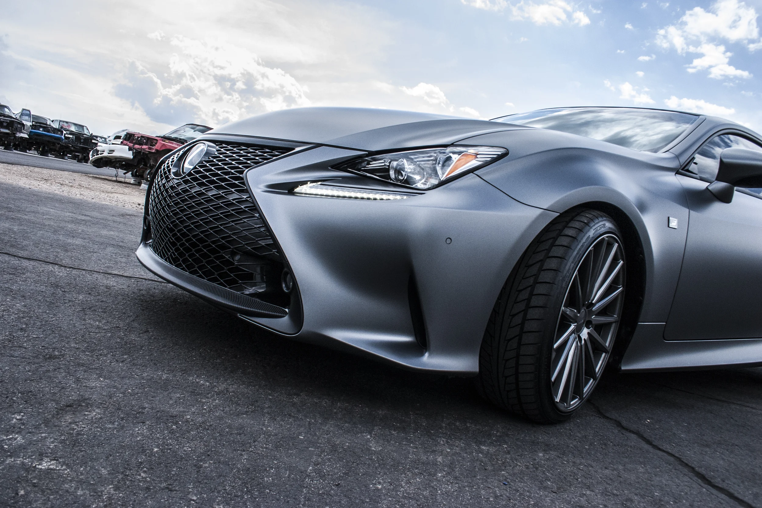 Lexus RC350 F Sport - Orafol Matte Graphite Metallic — Incognito Wraps
