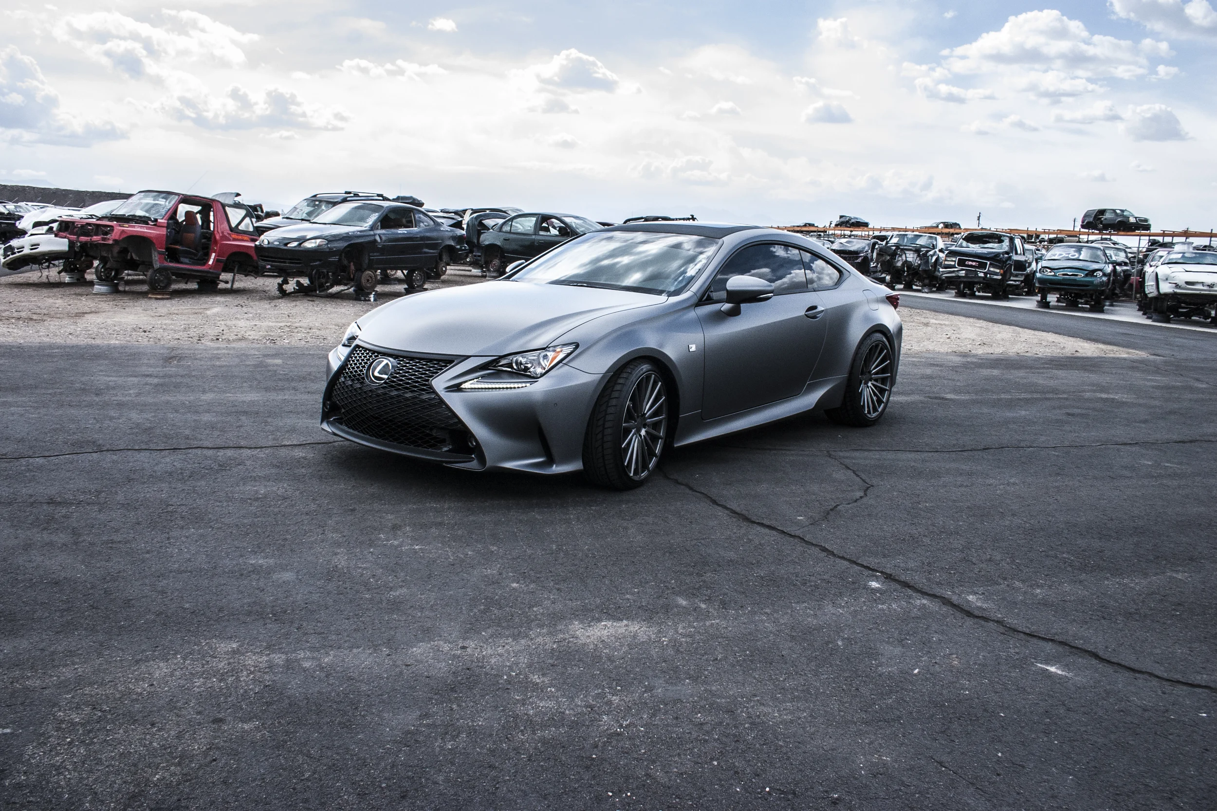 Lexus RC350 F Sport - Orafol Matte Graphite Metallic — Incognito Wraps