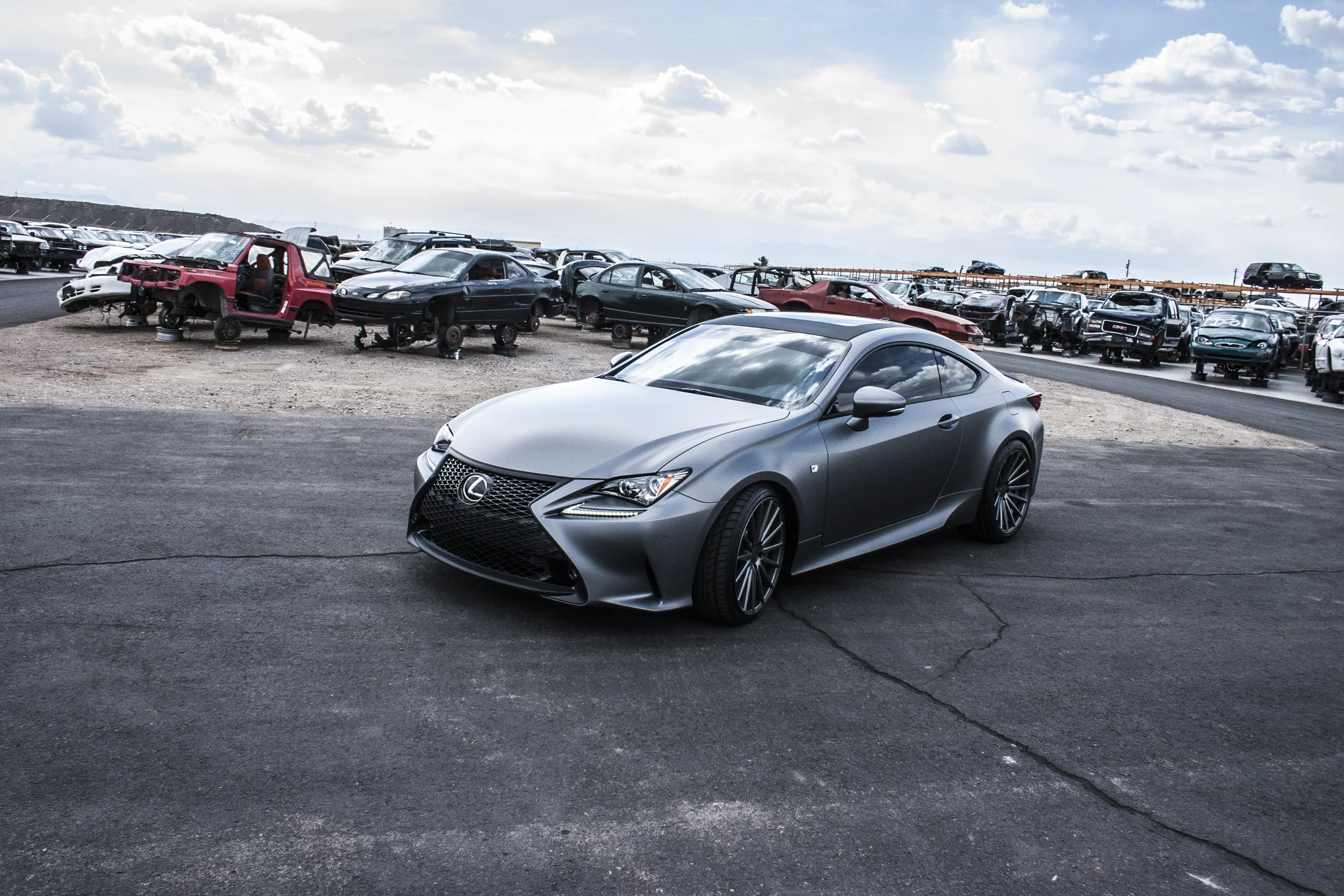 Lexus RC350 F Sport - Orafol Matte Graphite Metallic — Incognito Wraps