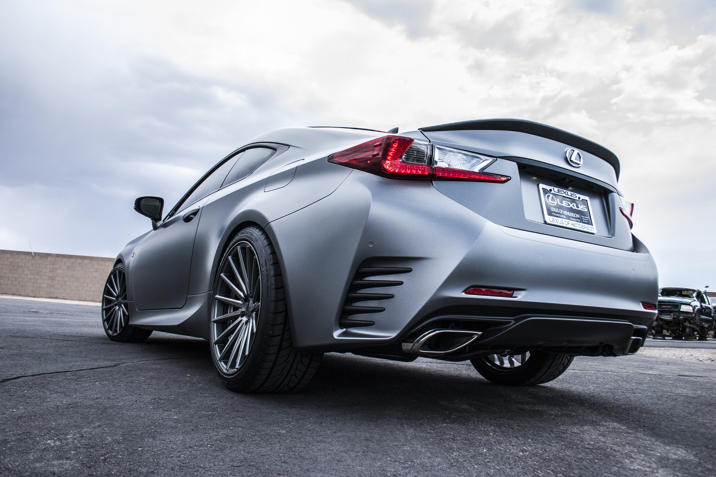 Lexus RC350 F Sport - Orafol Matte Graphite Metallic — Incognito Wraps