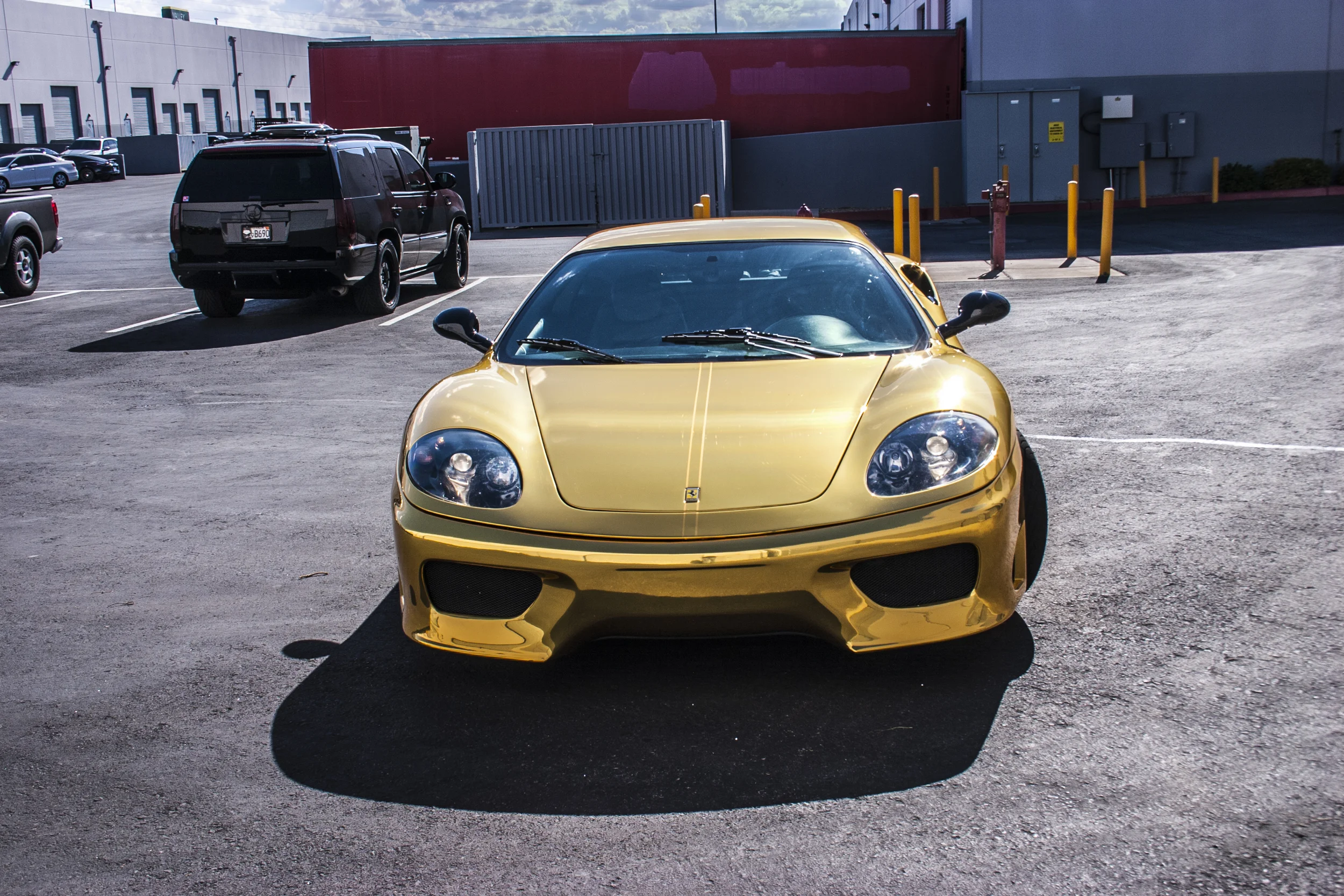 Ferrari 360 Modena - Gold Chrome — Incognito Wraps