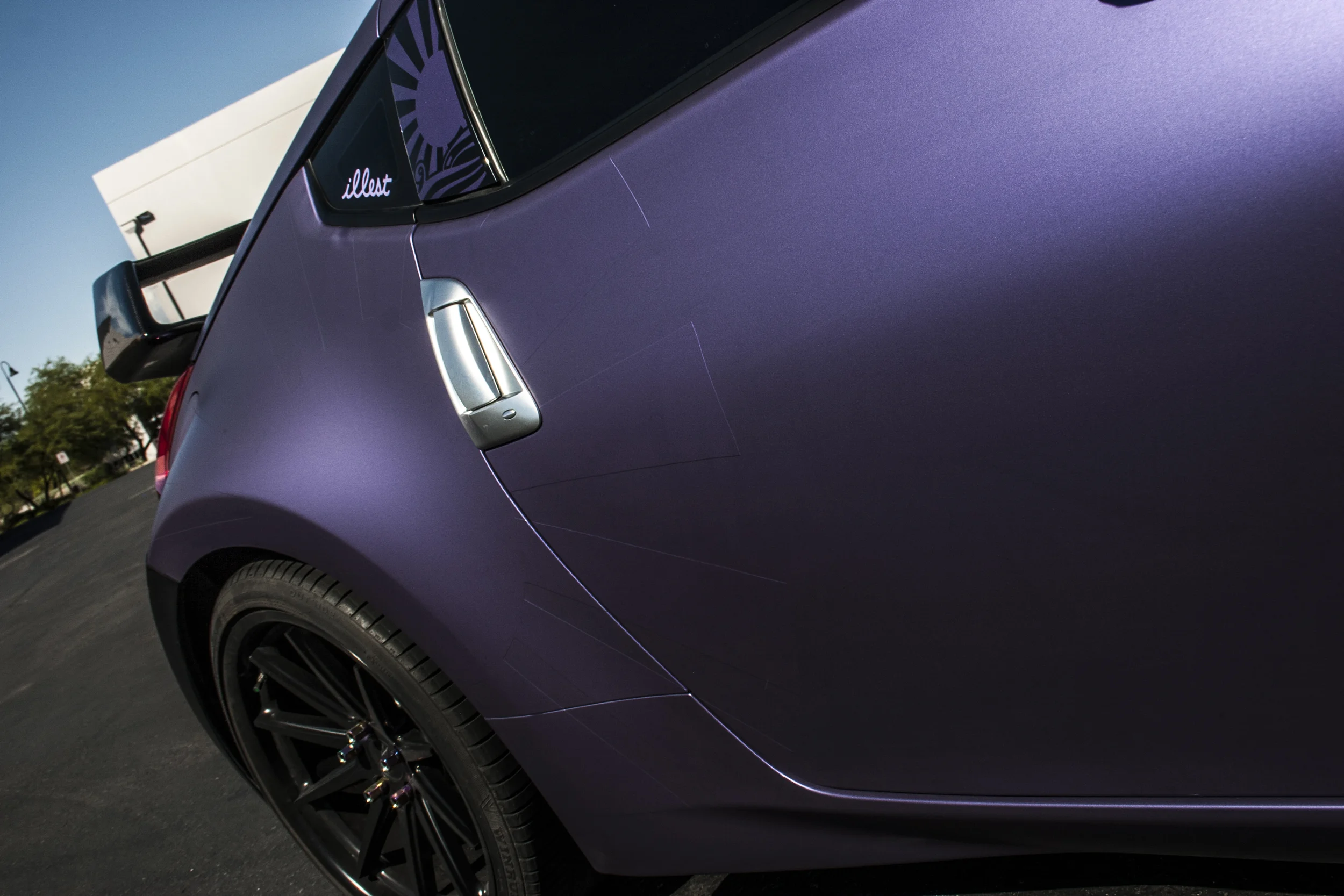 Nissan 370Z - Matte Metallic Purple — Incognito Wraps