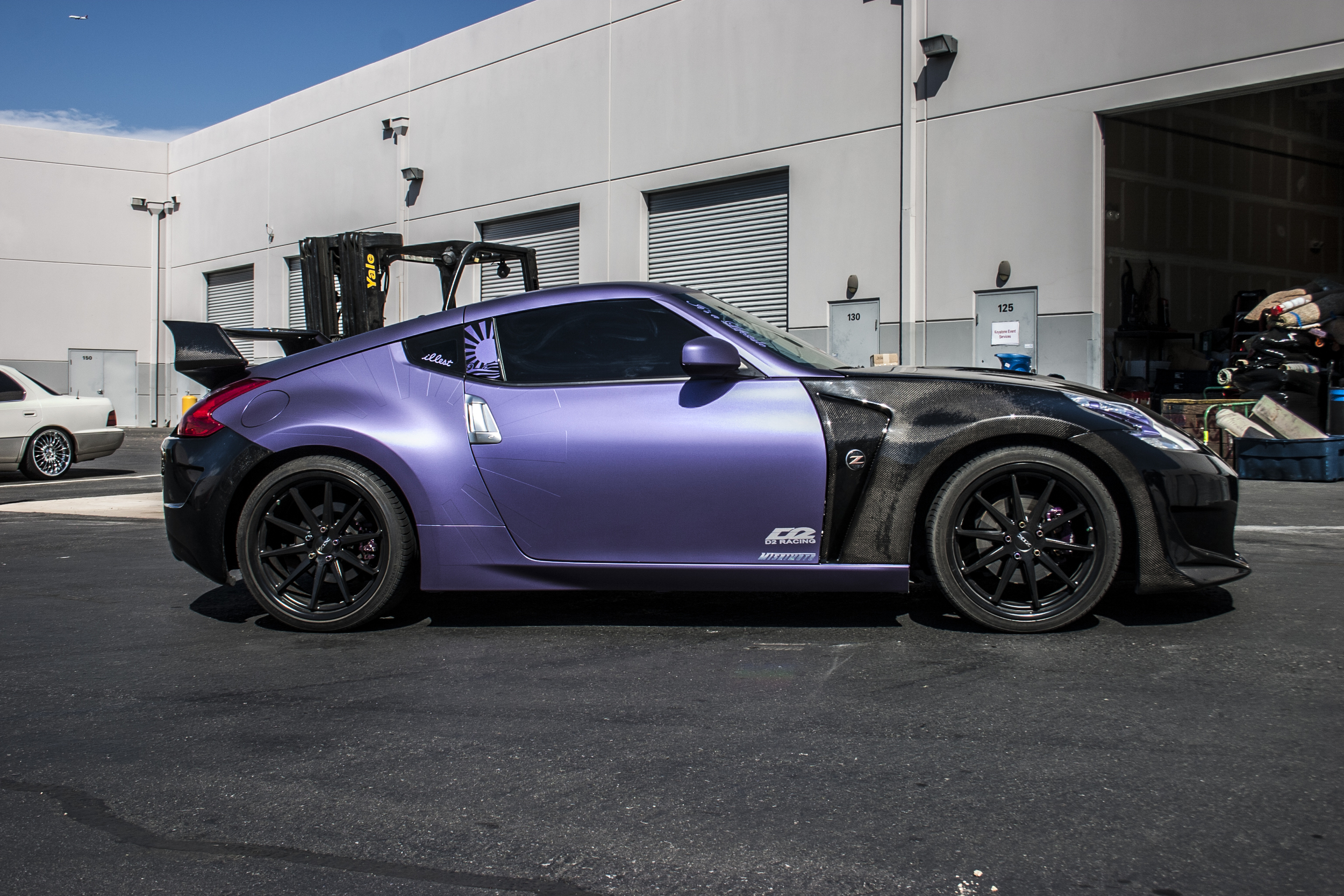 Nissan 370Z - Matte Metallic Purple — Incognito Wraps