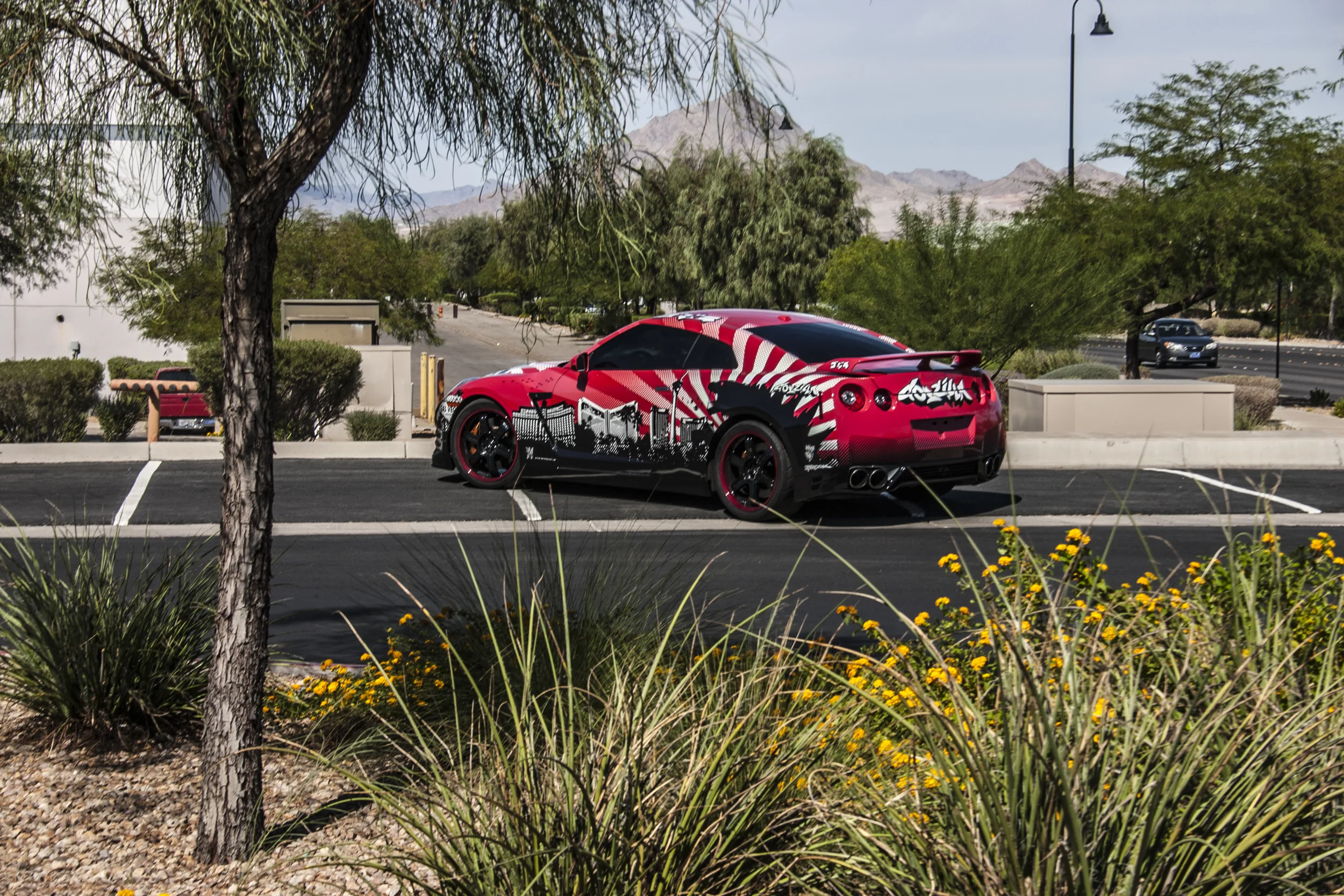 Nissan GTR - Godzilla VS. Las Vegas — Incognito Wraps