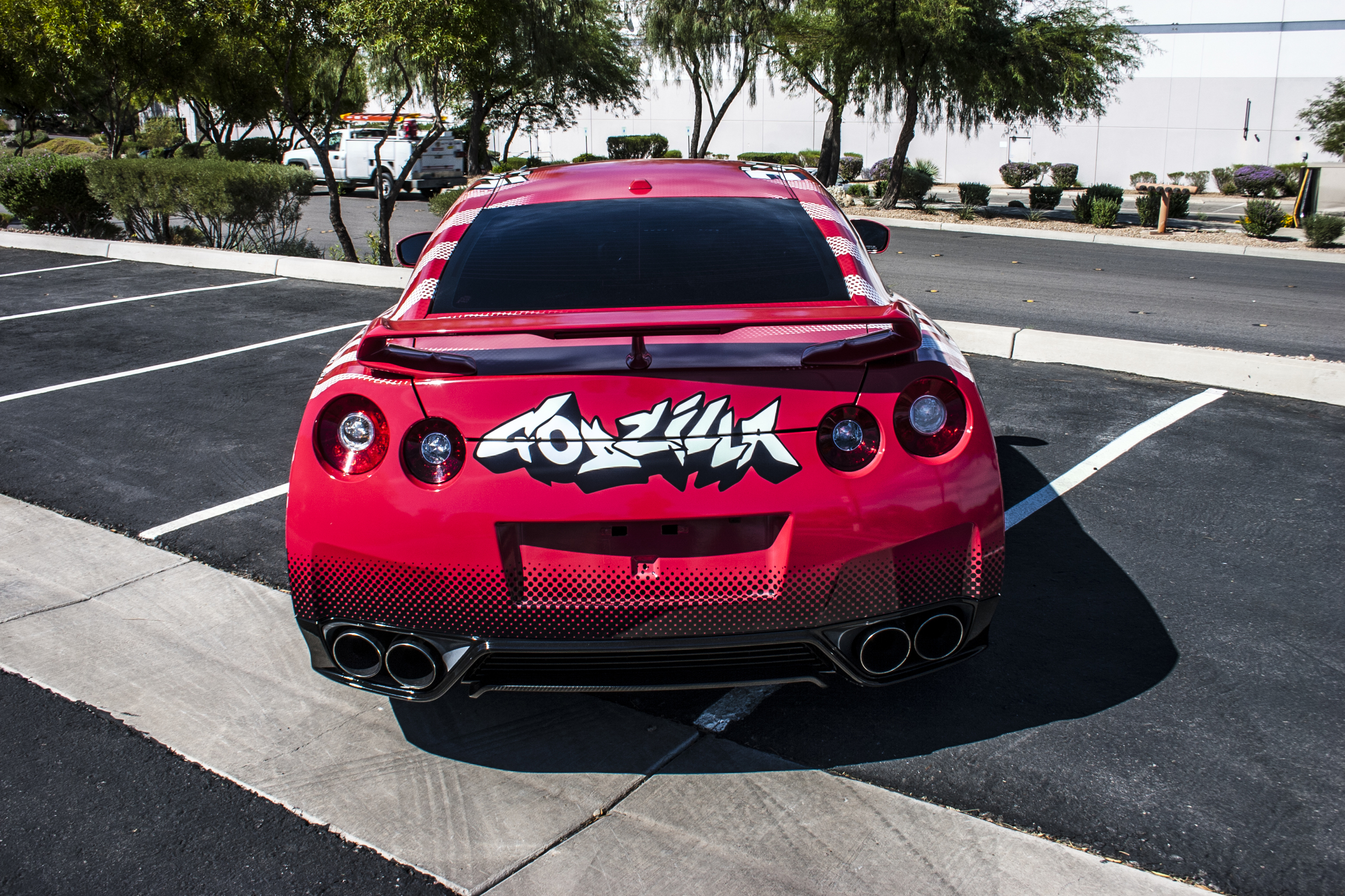 Nissan GTR - Godzilla VS. Las Vegas — Incognito Wraps