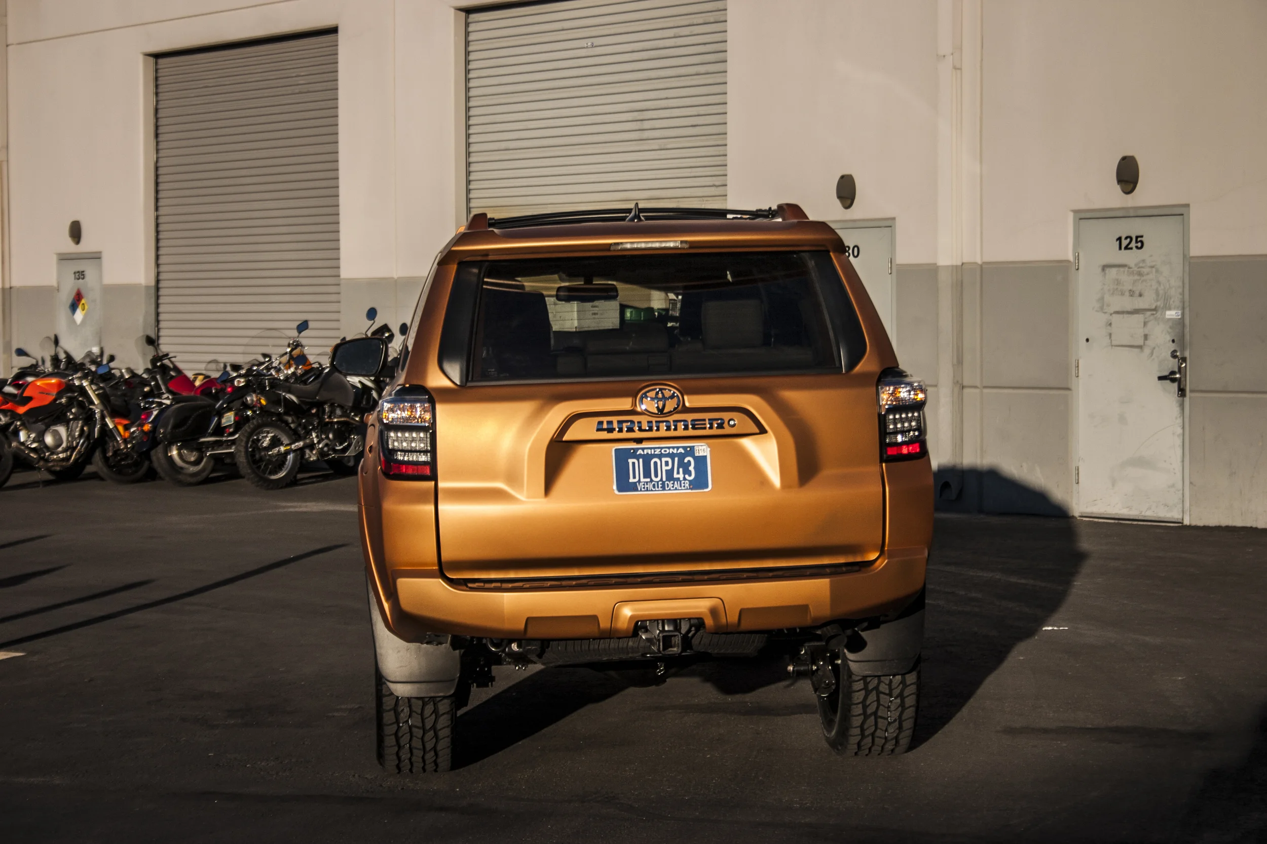 Toyota 4 Runner - Matte Blazing Orange — Incognito Wraps