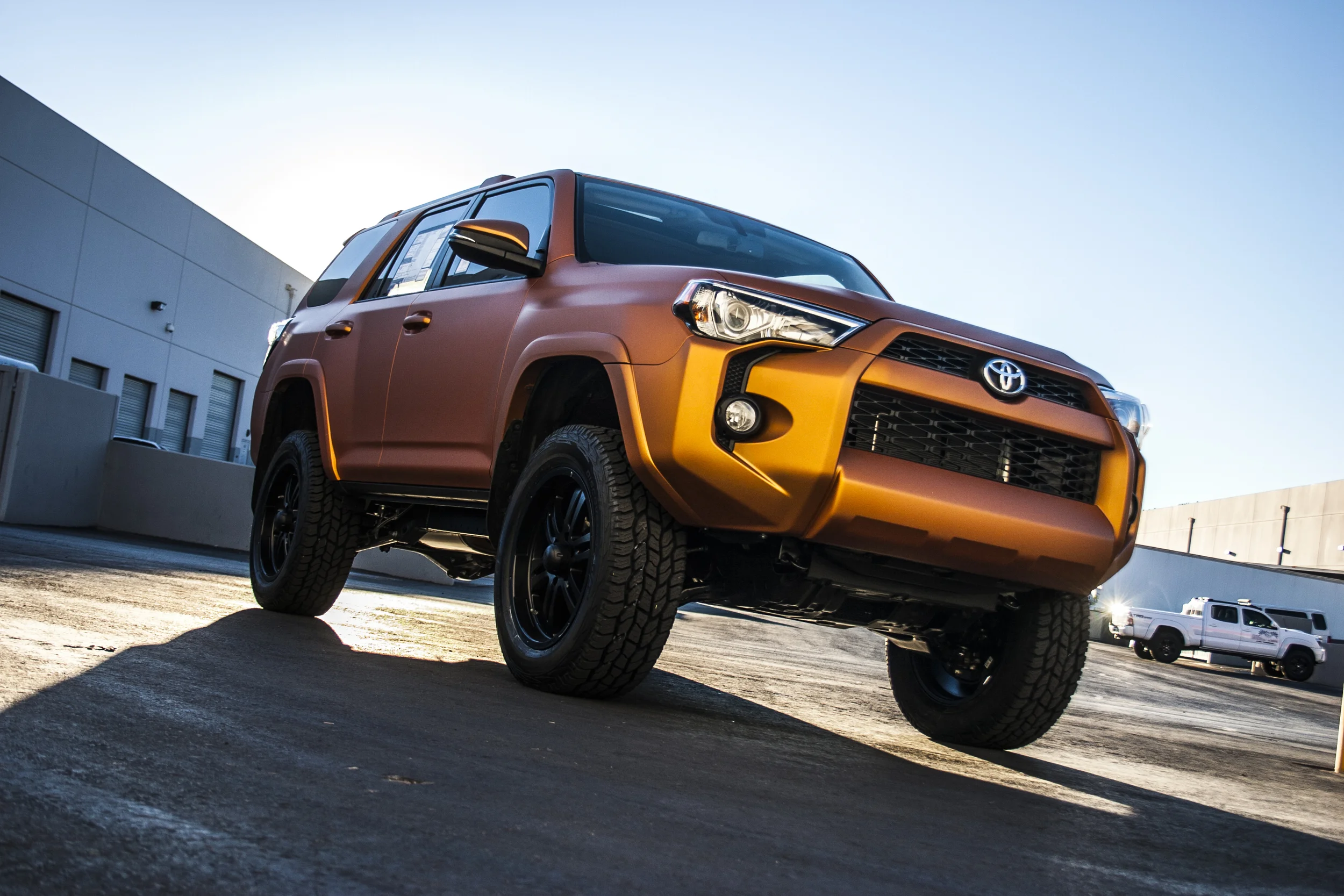 Toyota 4 Runner - Matte Blazing Orange — Incognito Wraps