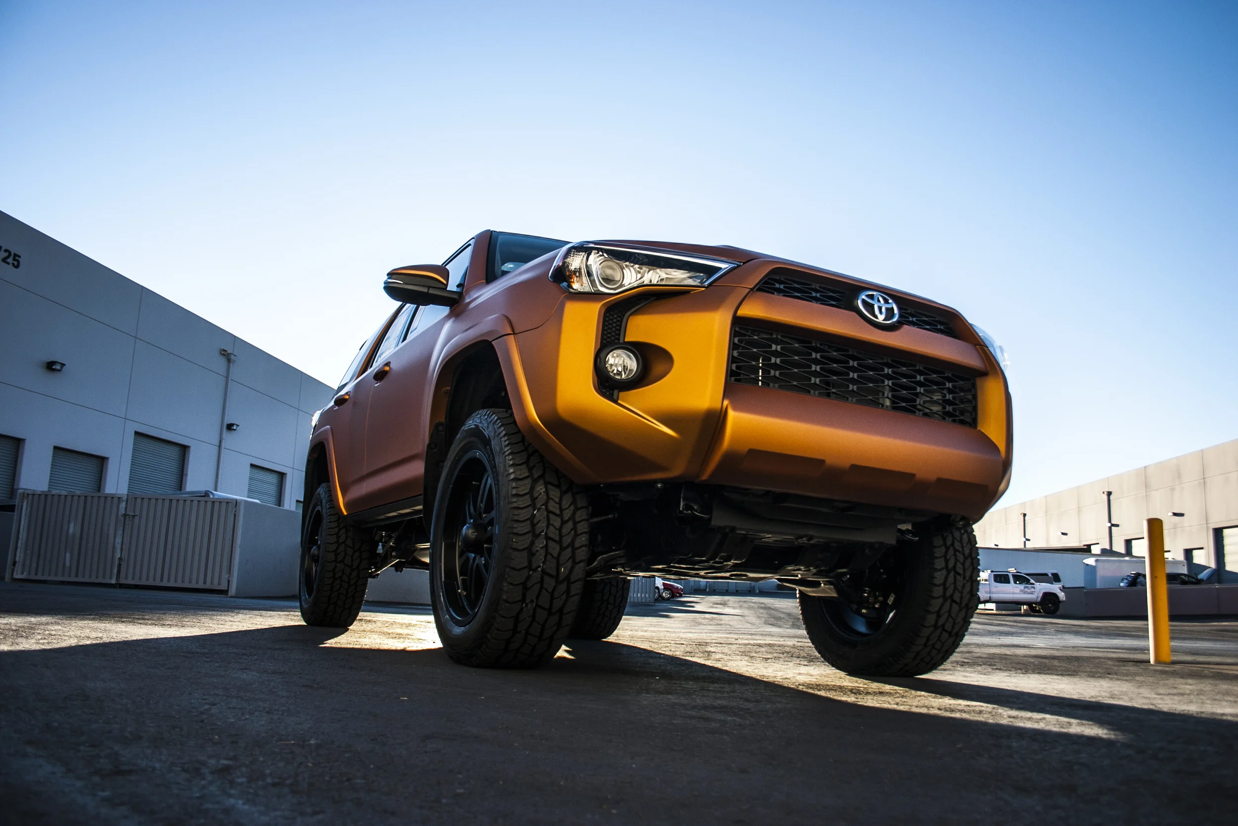 Toyota 4 Runner - Matte Blazing Orange — Incognito Wraps