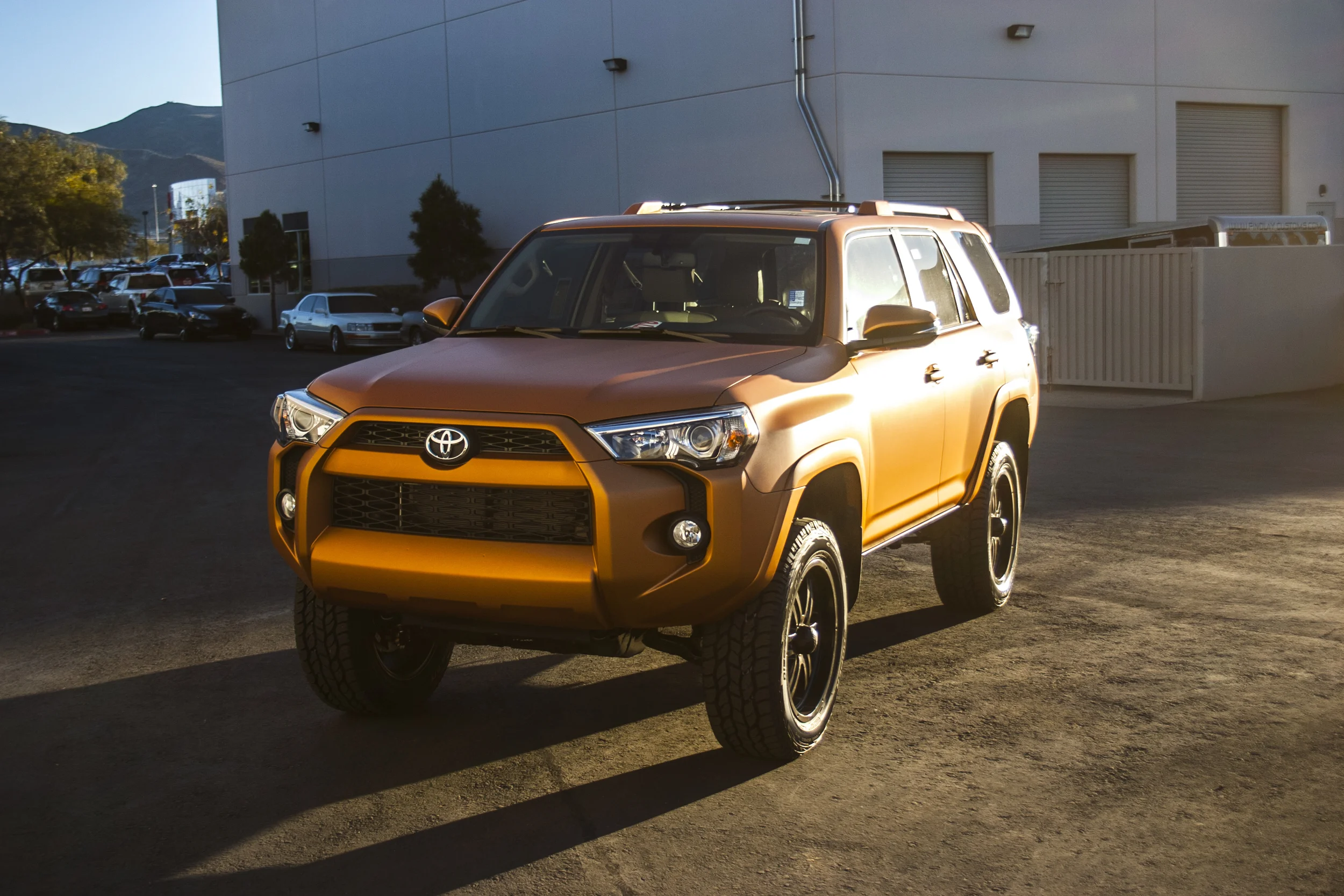 Toyota 4 Runner - Matte Blazing Orange — Incognito Wraps