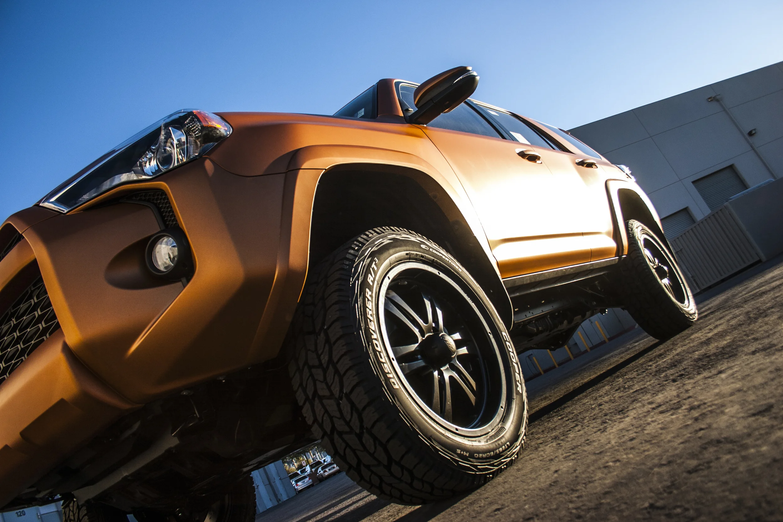 Toyota 4 Runner - Matte Blazing Orange — Incognito Wraps