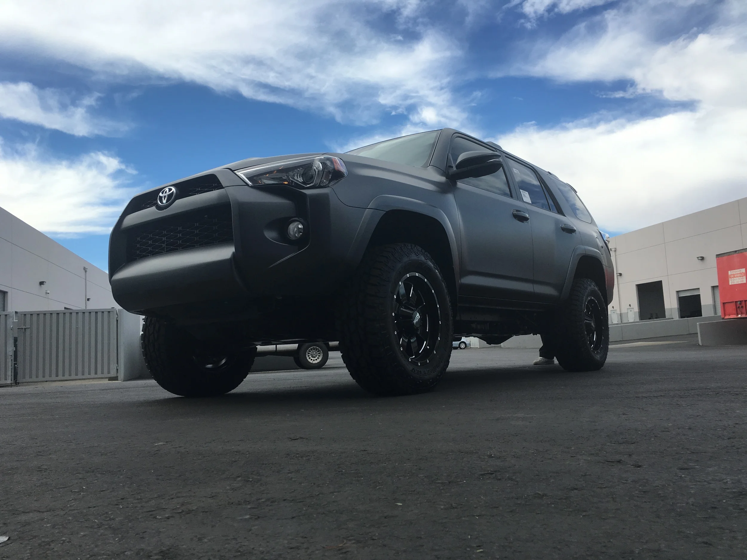 Toyota 4 Runner - Matte Charcoal — Incognito Wraps