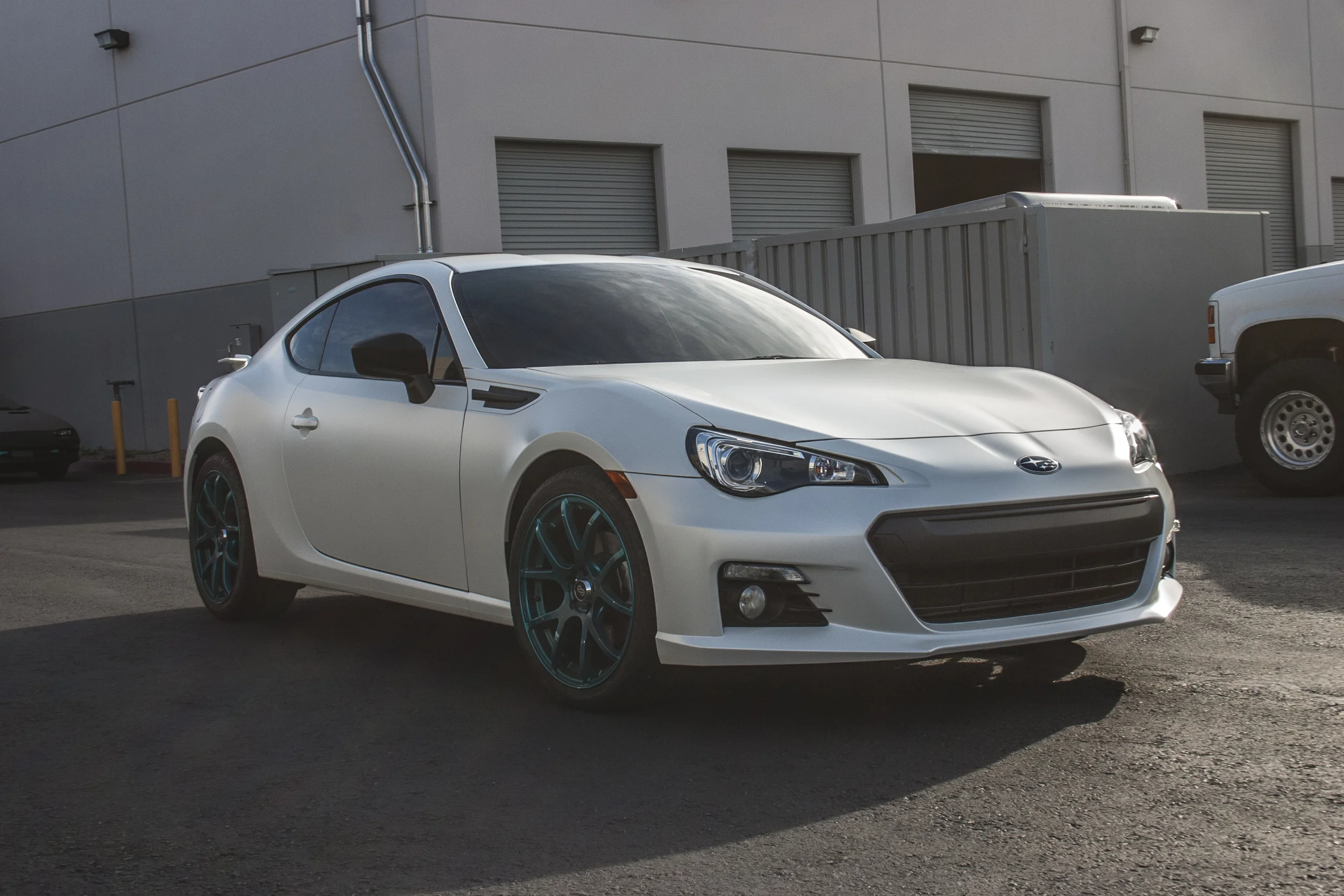 Subaru BRZ - Satin Pearl White — Incognito Wraps